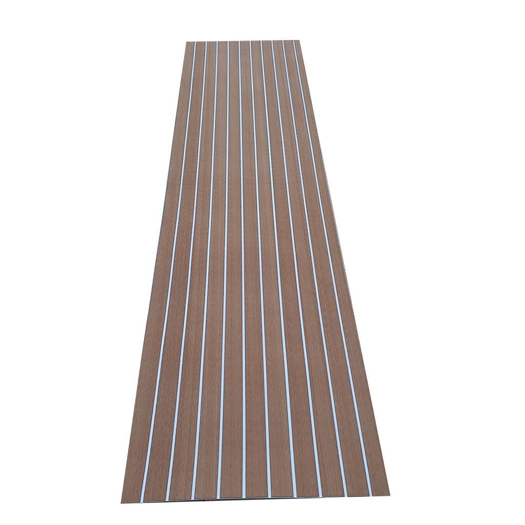 Pitycbo EVA Foam Faux Teak Boat Versatile & Trimmable - 94'''' Non-Skid ...
