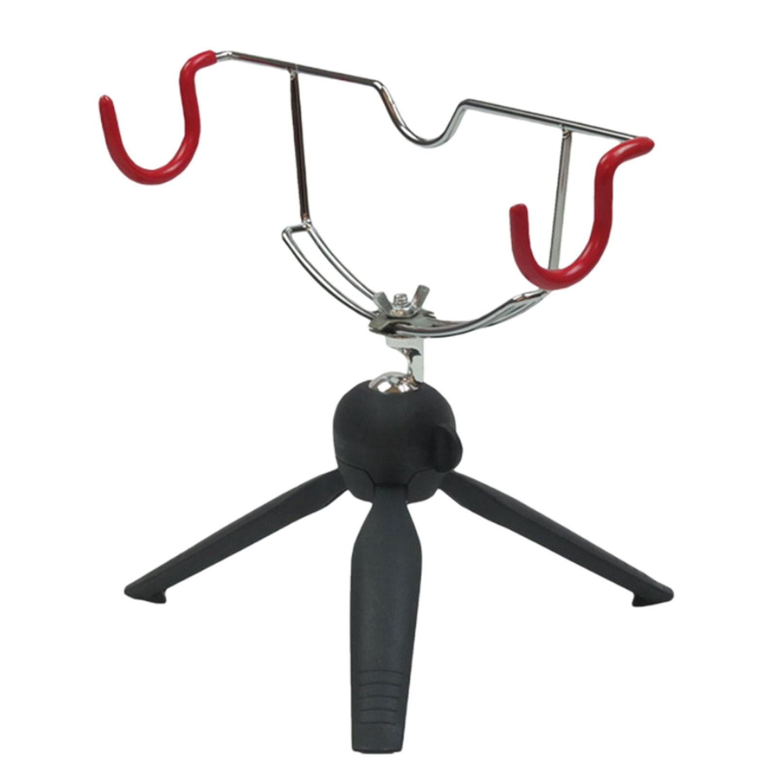 Pitycbo Foldable Ice Fishing Rod Rack Triangle Bracket 360 Degree ...