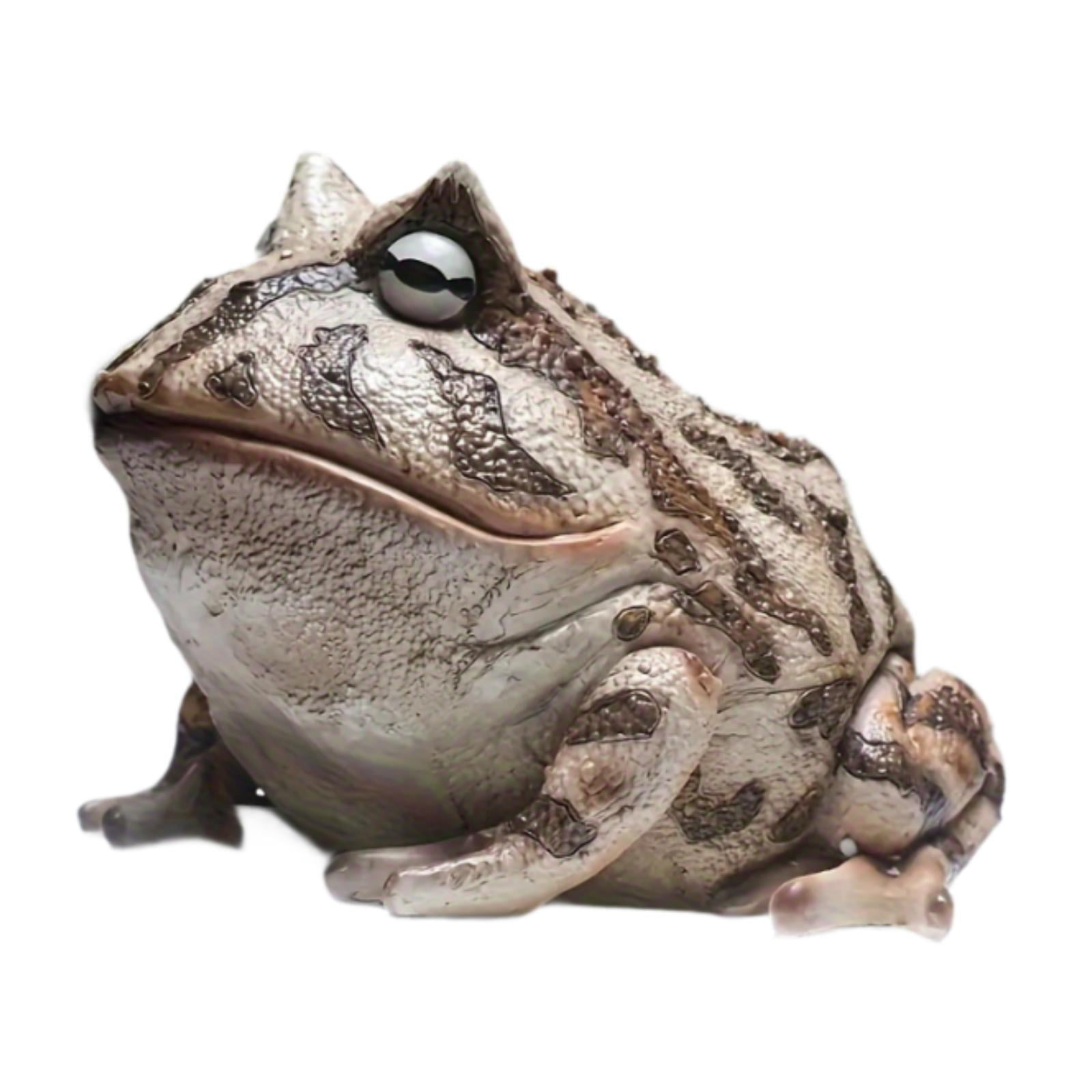 Pitycbo Frog Figurine Cute Decorative Animal Sculpture for Yard ...