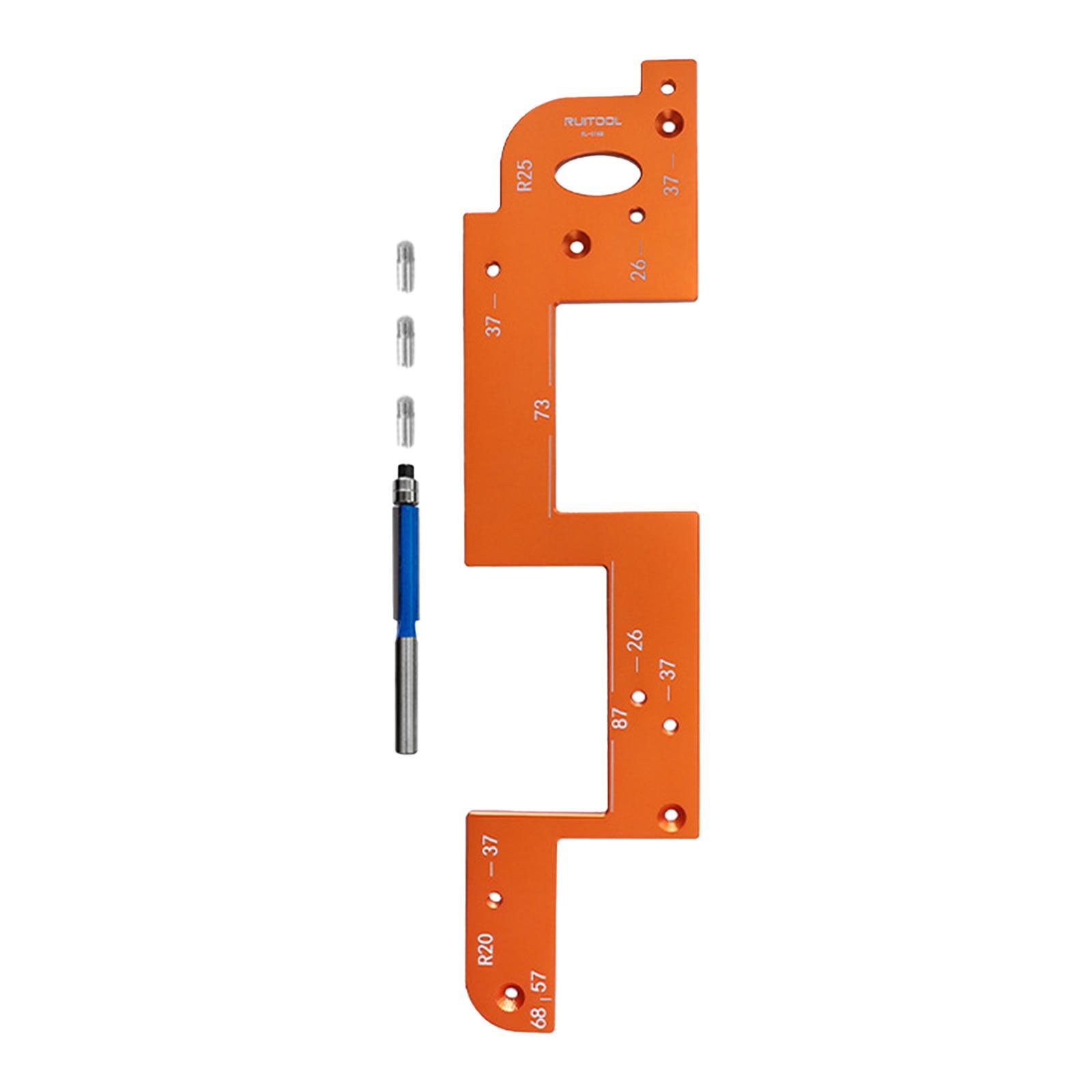 Pitycbo Handle Slotting Tool Professional Round Corner Templates Wood ...