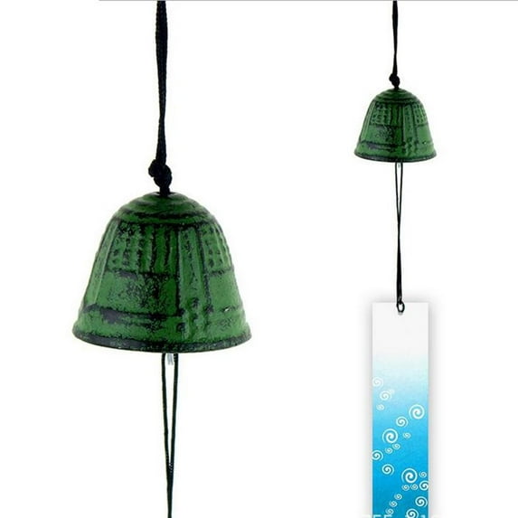 Pitycbo Japanese Traditional Furin Wind Chime Bell Nanbu Iron New Home ...