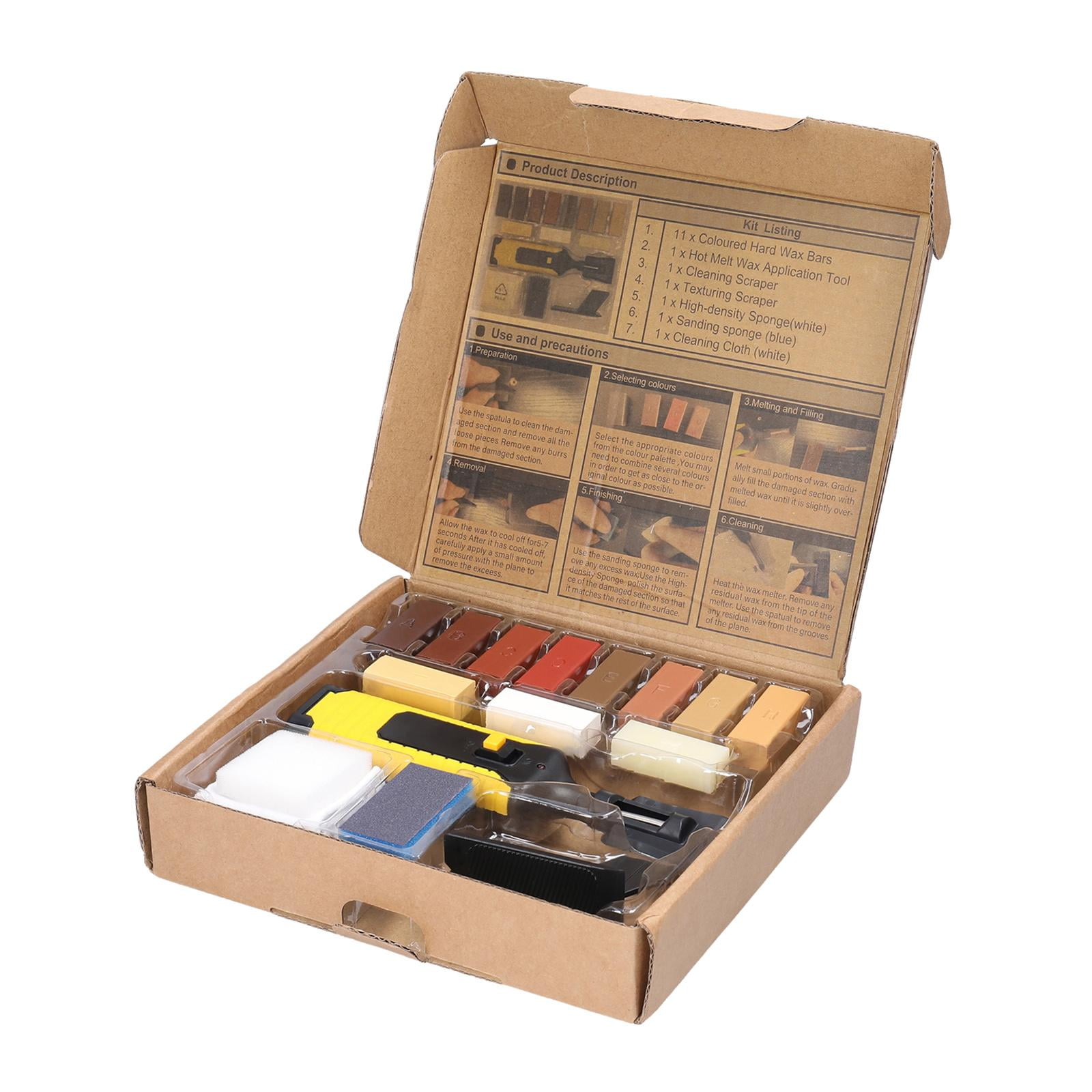 Pitycbo Professional Laminate Floor Repair Kit System Filler Worktop ...