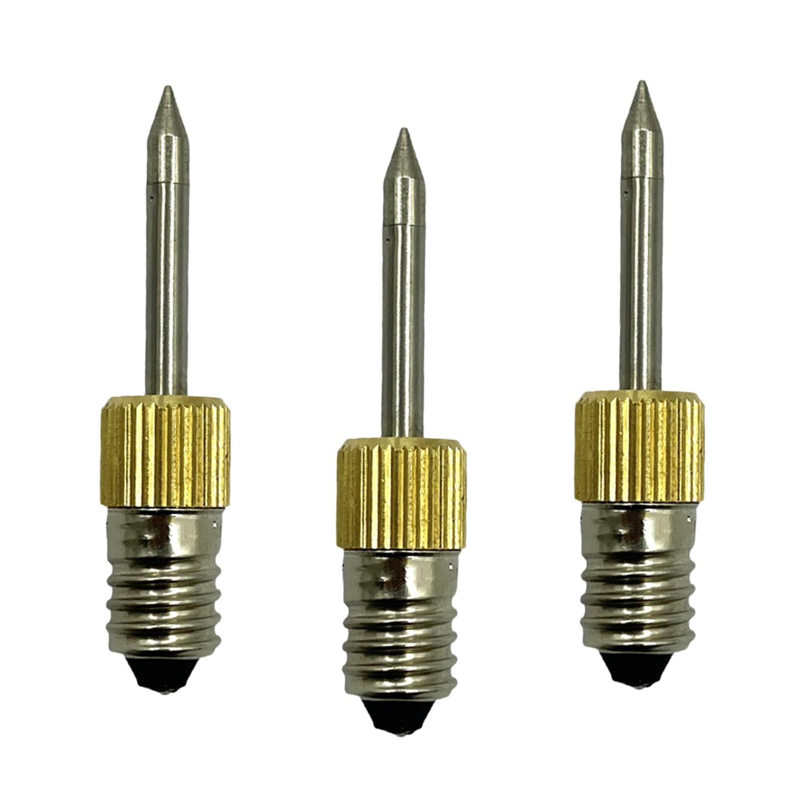 Pitycbo Soldering Tips Threaded Soldering Head Welding Soldering Tips ...