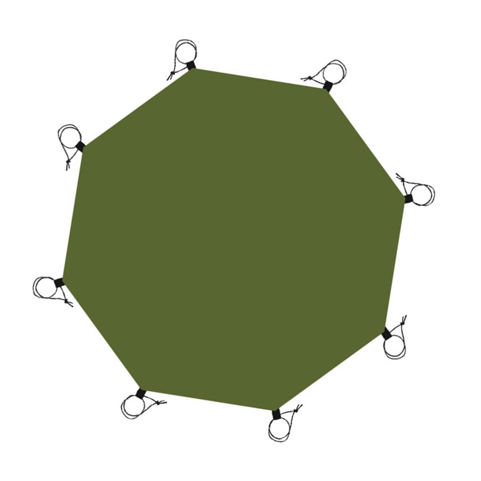 Pitycbo Waterproof Octagonal Tent Footprint Camping Tarp Hammock ...