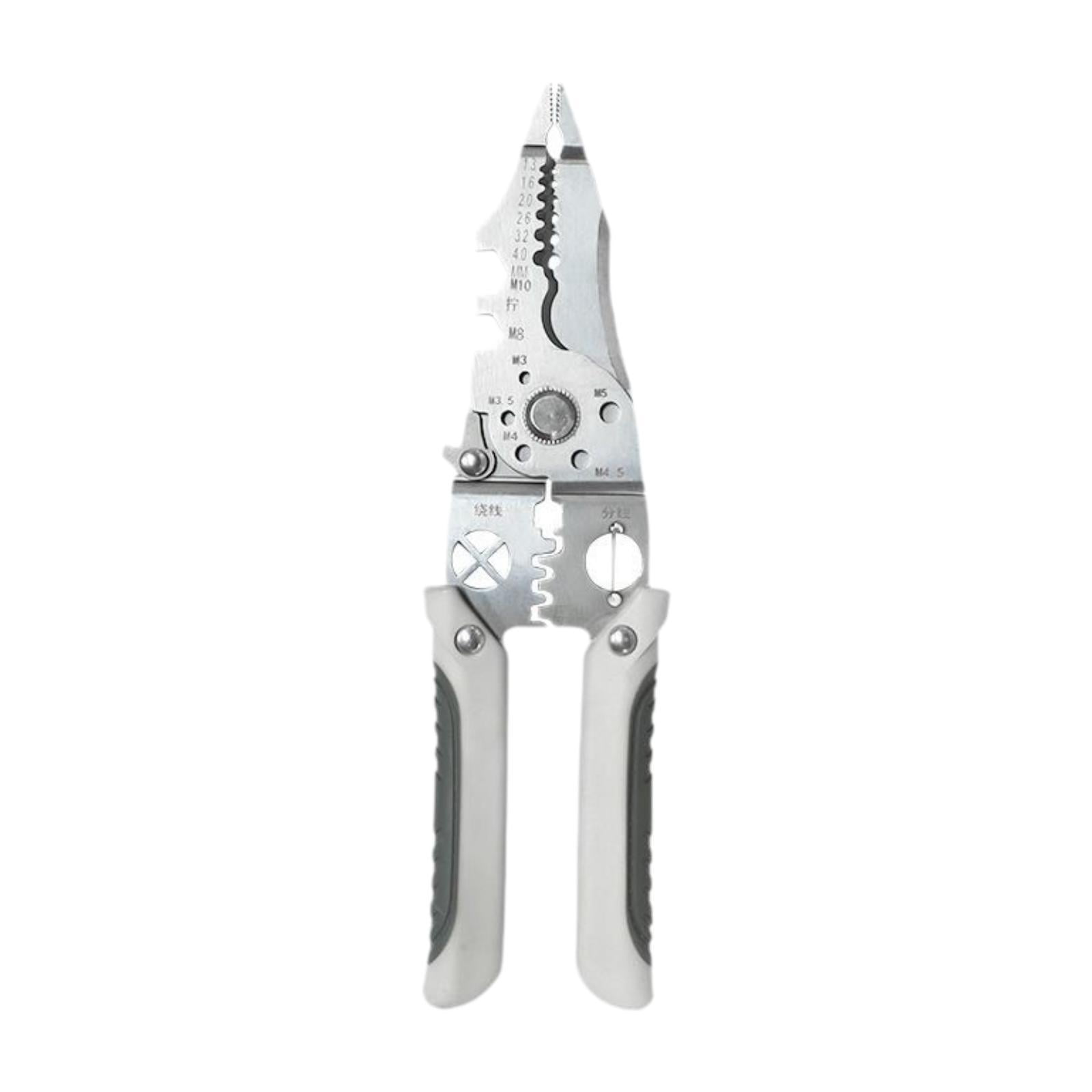 Pitycbo Wire Cutter 32 in 1 Wire Crimper Plier Wire Breaking Winding ...