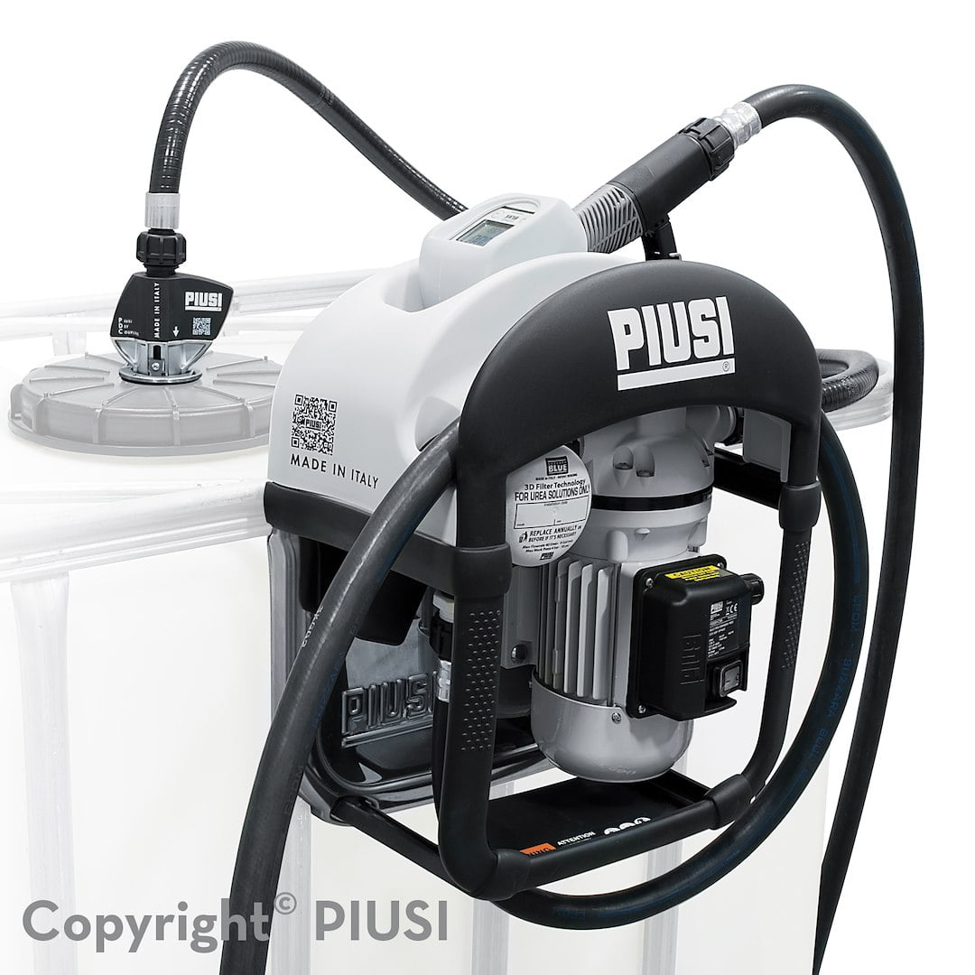 Piusi Model F00101A0H 120V 9GPM Nylon Pump DEF Dispenser System ...