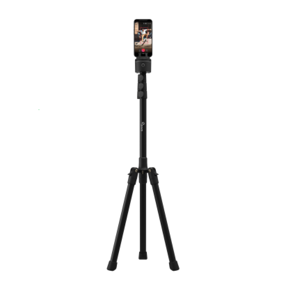onn. 67-inch Tripod with Smartphone Cradle for DSLR Cameras ...