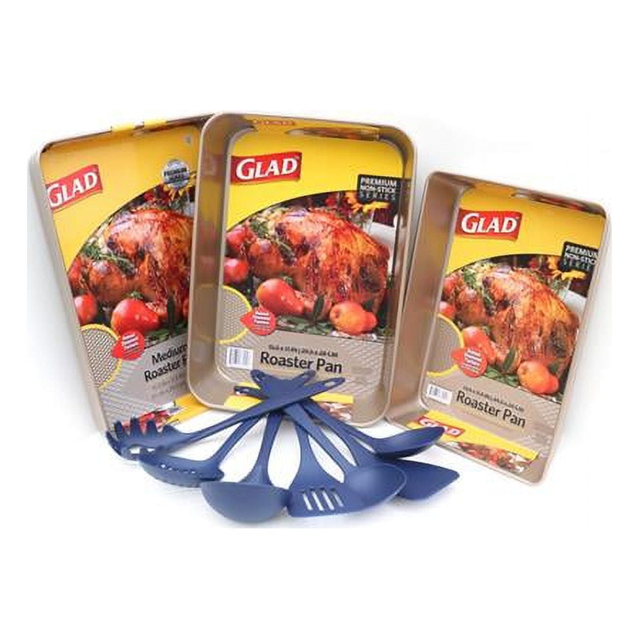 Pivot Direct Glad Home Chef Kit: Gold Kitchen Cooking Prep Supplies ...