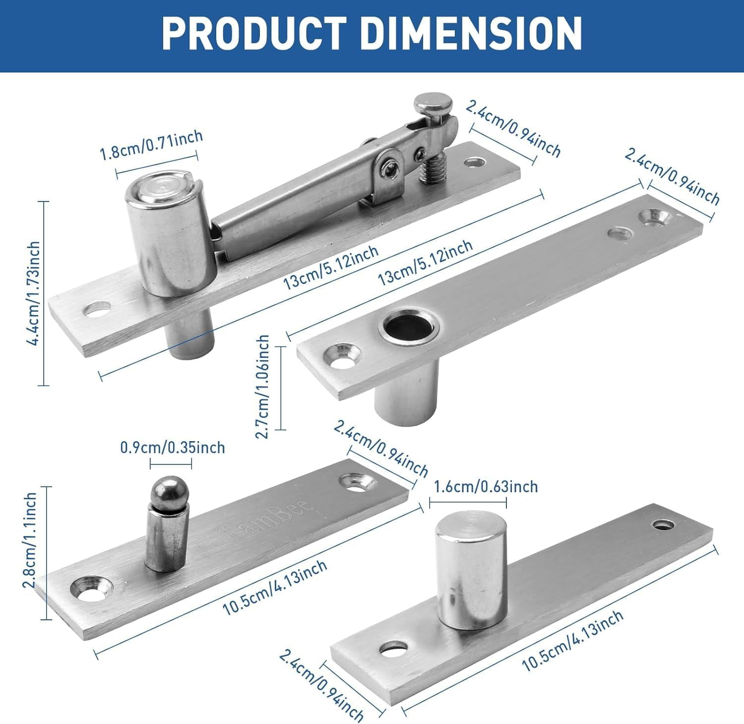 Pivot Door Hardware Hidden Door Hinges for Secret Door Pivot Hinge ...