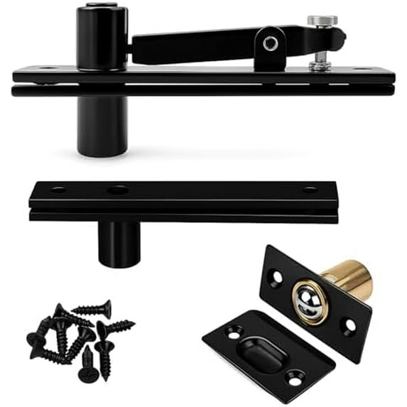 Pivot Door Hinge, Hidden Door Hinge for Secret Door 304 Stainless Steel ...