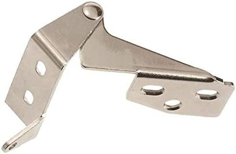 Pivot Door Hinges, Nickel - Top and Bottom Set - Walmart.com