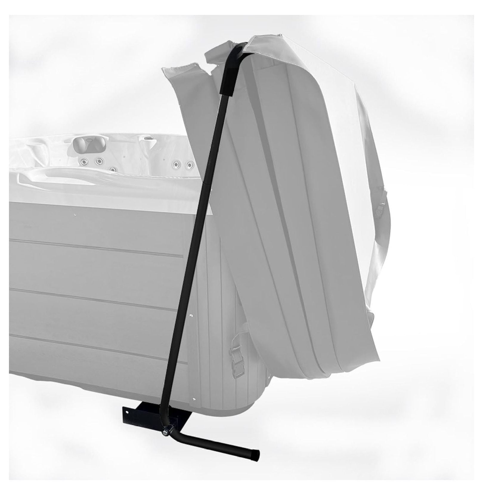 Pivot Under Mount Spa Cover Lift Removal System Bracket - Black ...
