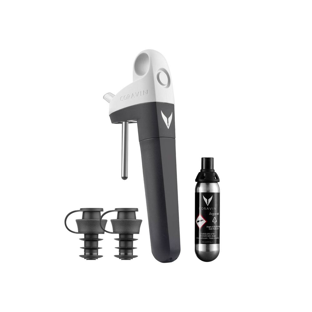 Coravin Pivot Wine Preserver System – Includes Wine Opener, 2 Pivot ...