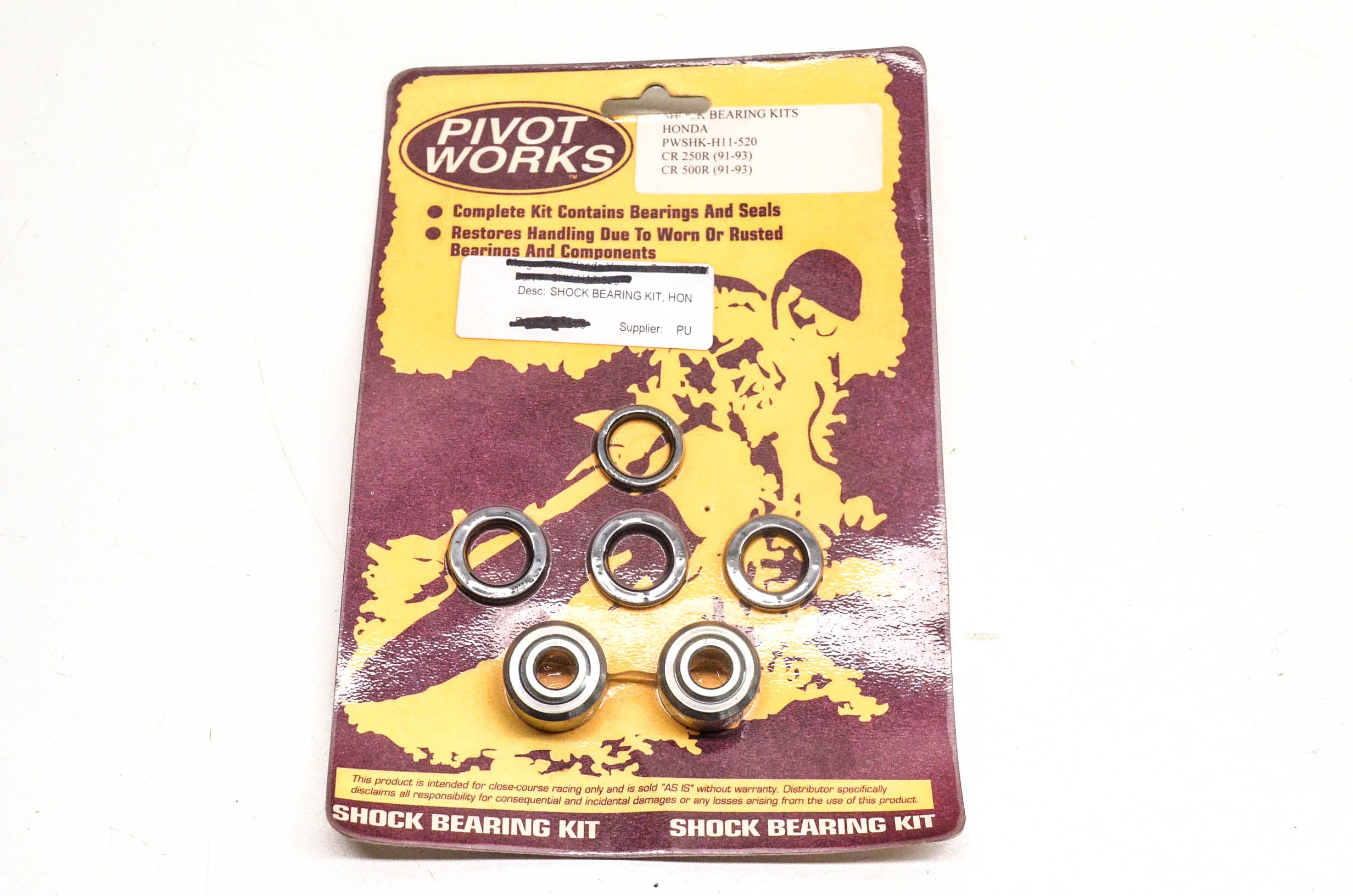 Pivot Works PWSHK-H11-520, SHKH11520 Shock Bearing Kit NOS - Walmart.com