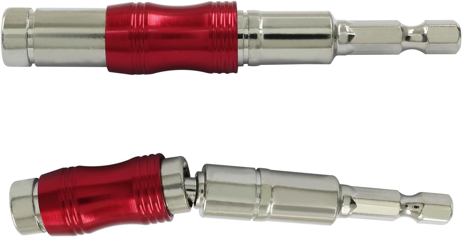 Pivoting Bit Holder 1/4" Magnetic Pivot Drill Bit Holder, Flexiable ...