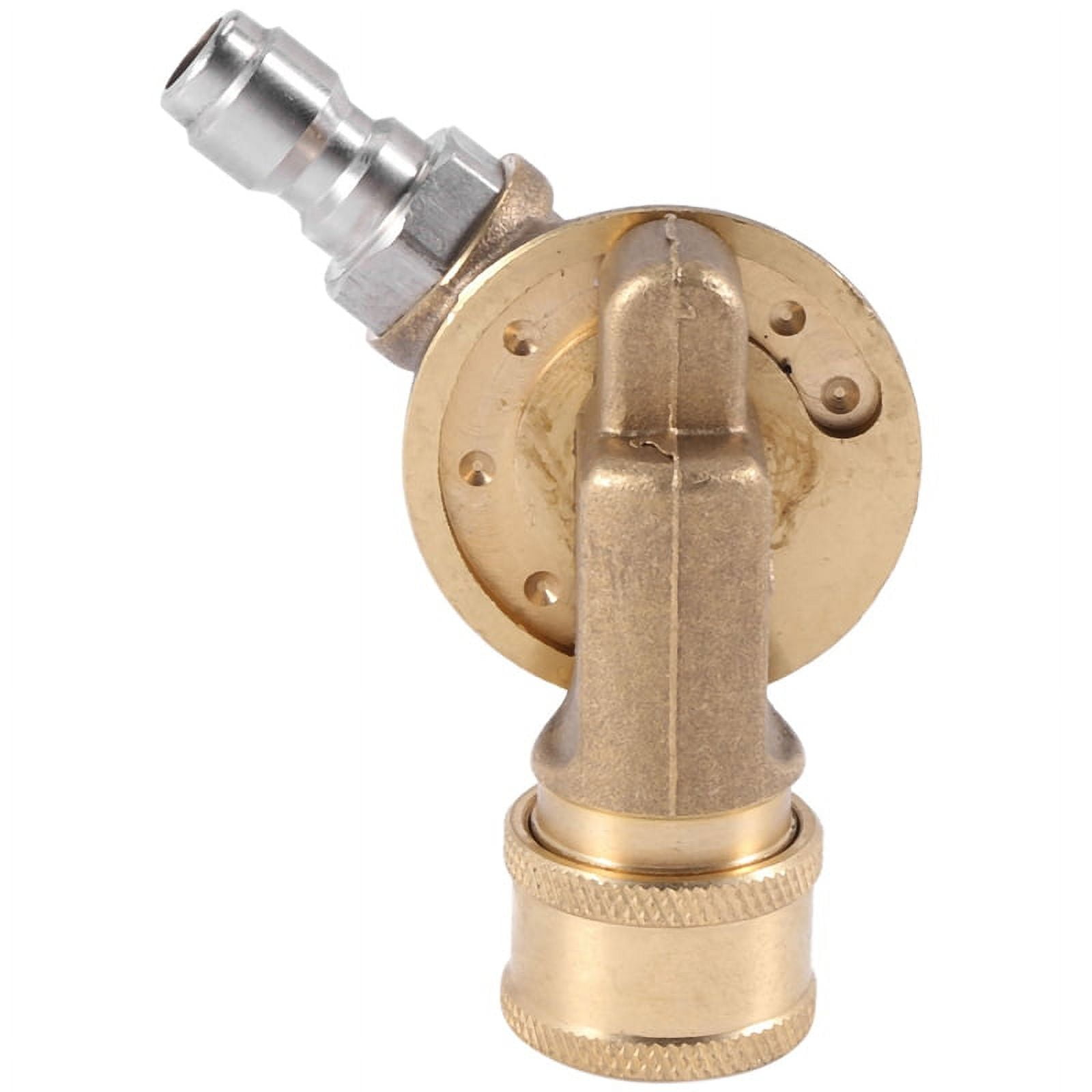 Pivoting Coupler for Pressure Washer Nozzle, Gutter Cleaner Attachment ...