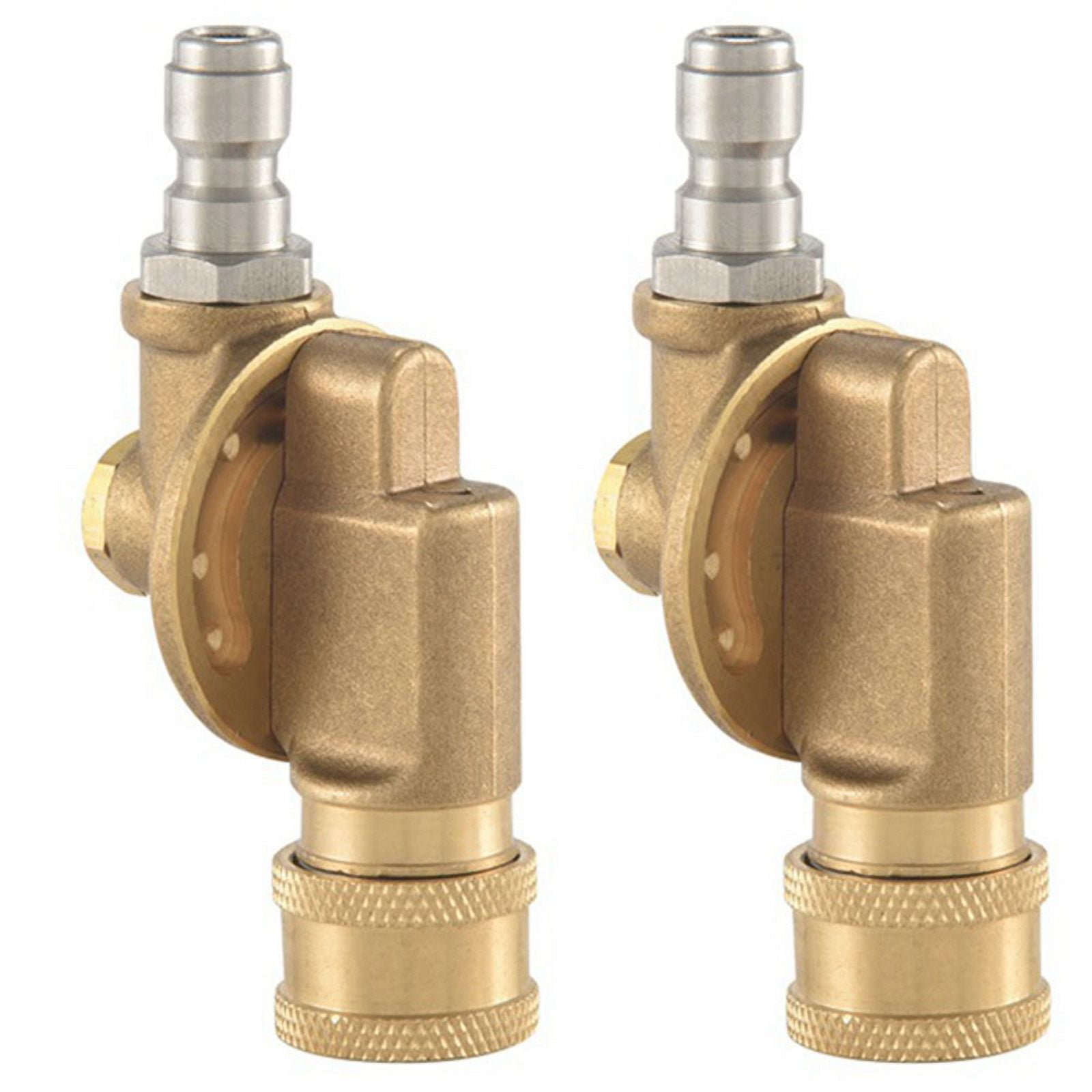 Pivoting Coupler for Pressure Washer Nozzle Gutter Cleaner Attachment ...