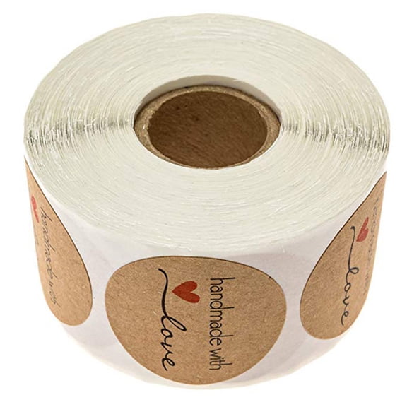 Kraft Decorative Labels Stickers