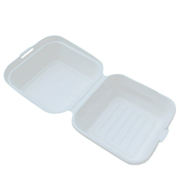 Eco-Friendly Disposable 9x9 Clamshell Boxes (50 pack)- Made from ...