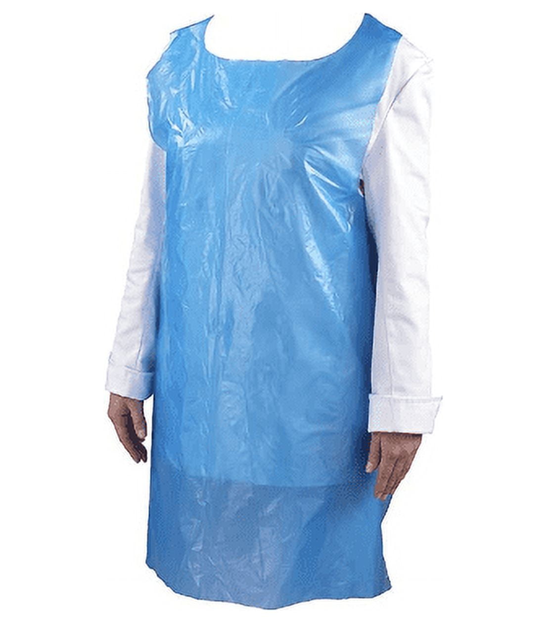 Piwvid 100 Pcs Disposable Aprons, Plastic Waterproof Apron Painting ...