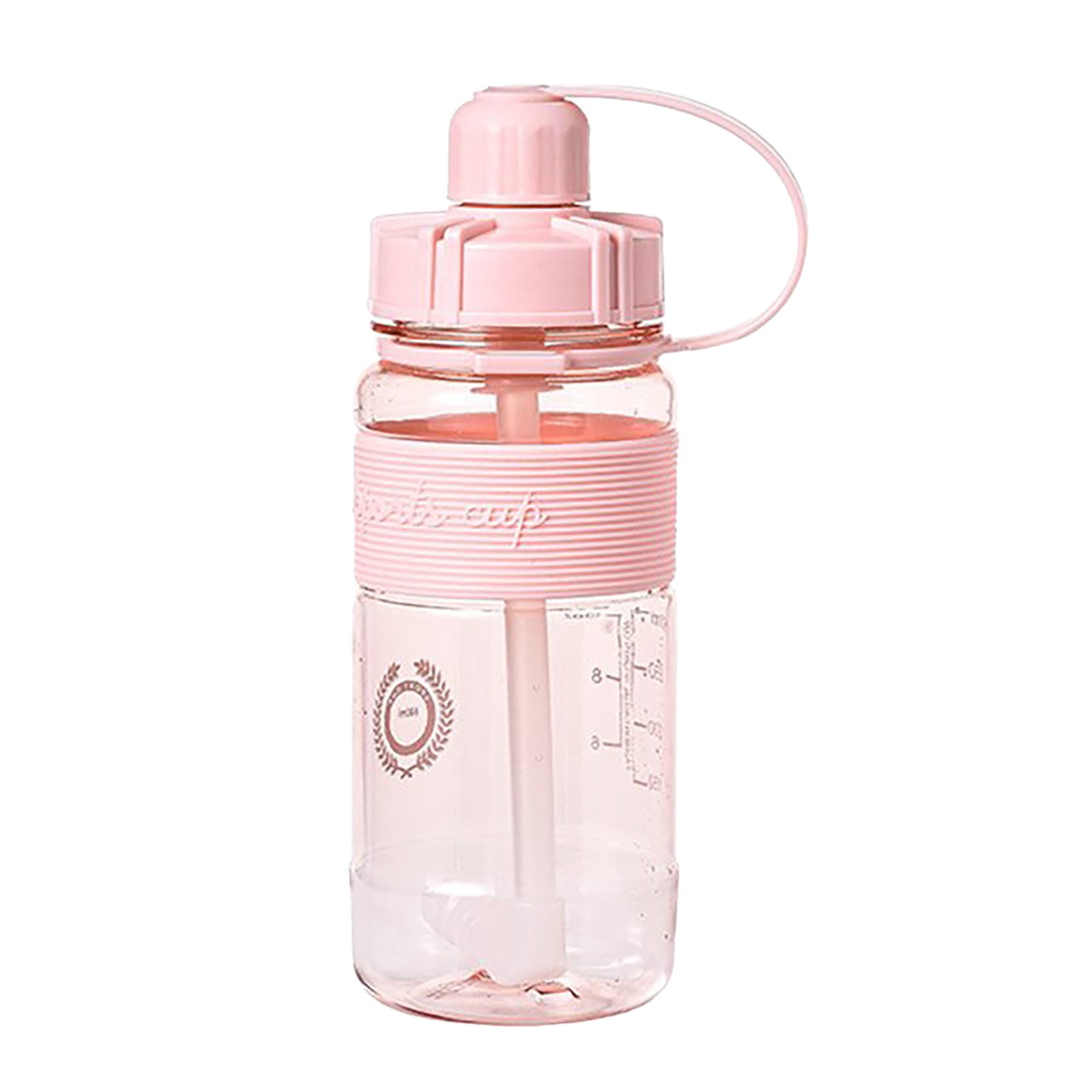 Piwvid 1000ml / 33.8oz Sports Water Bottle with Straw Bike Reusable ...