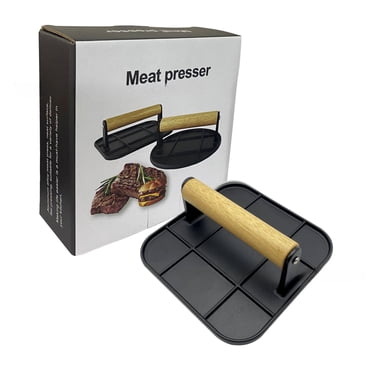 Expert Grill Heavy Duty Cast Iron Griddle Press - Walmart Business Supplies
