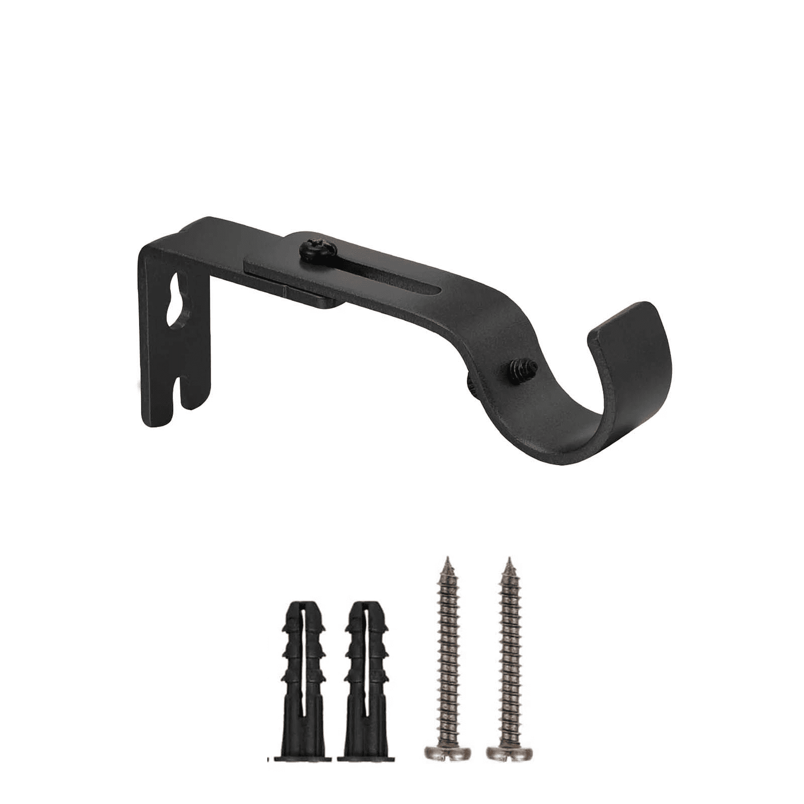 Piwvid Curtain Rod Brackets for Adjustable, Premium Rod Bracket for ...