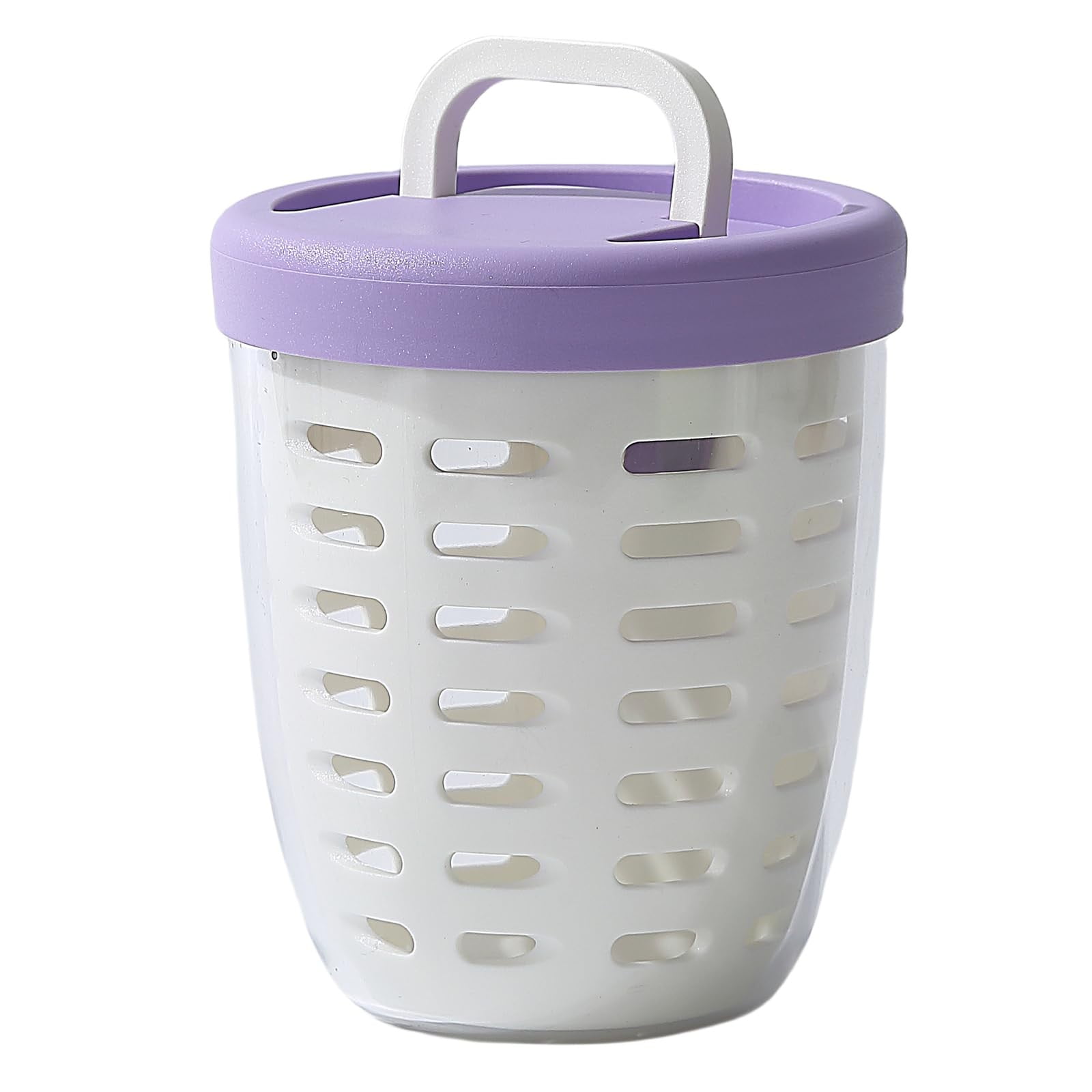 Piwvid Fruit Salad Storage Cup with Lids and Fork, 20 Oz Plastic ...