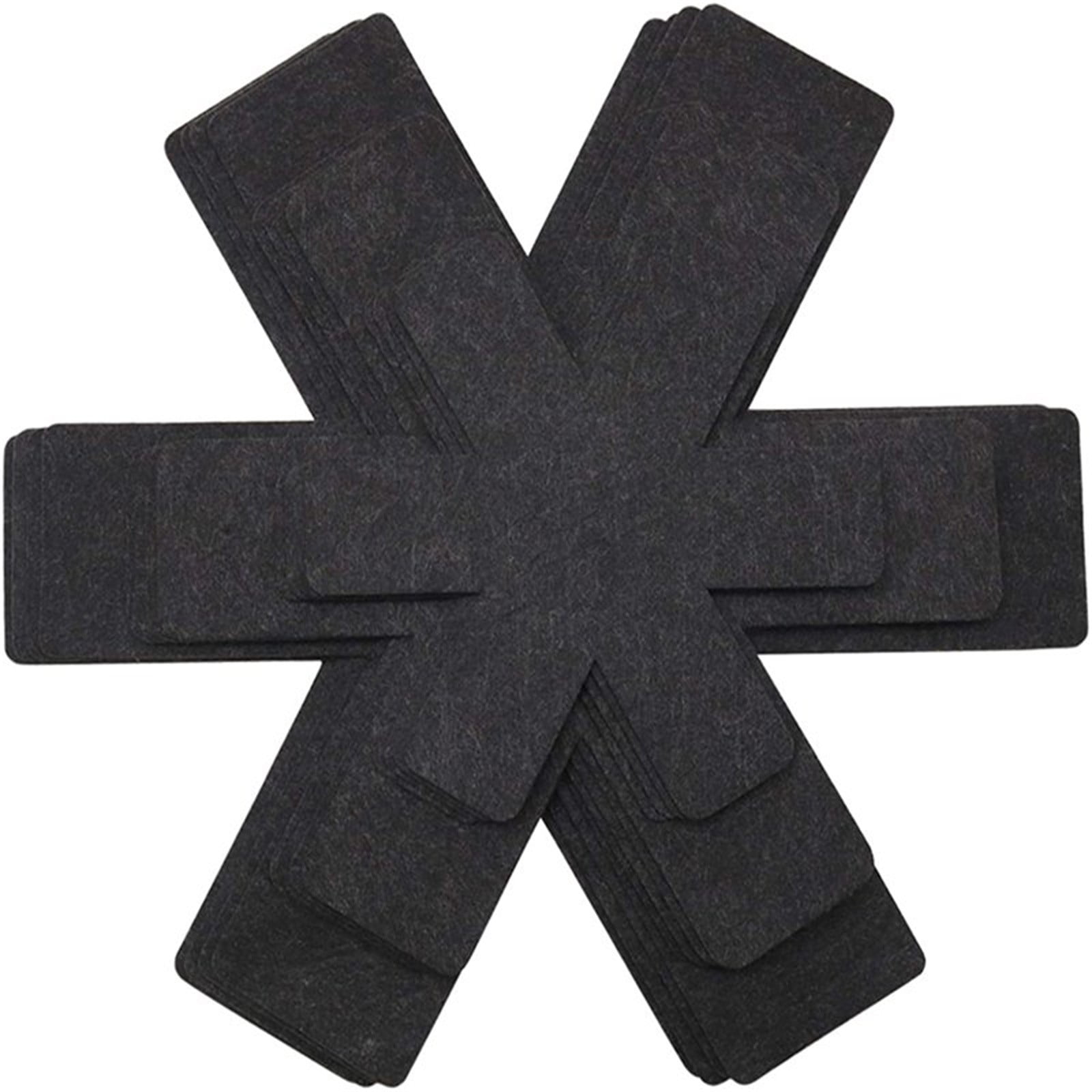 Piwvid Pans Dividers Pad | Non-Slip Pot & Pan Protectors for Stacking ...