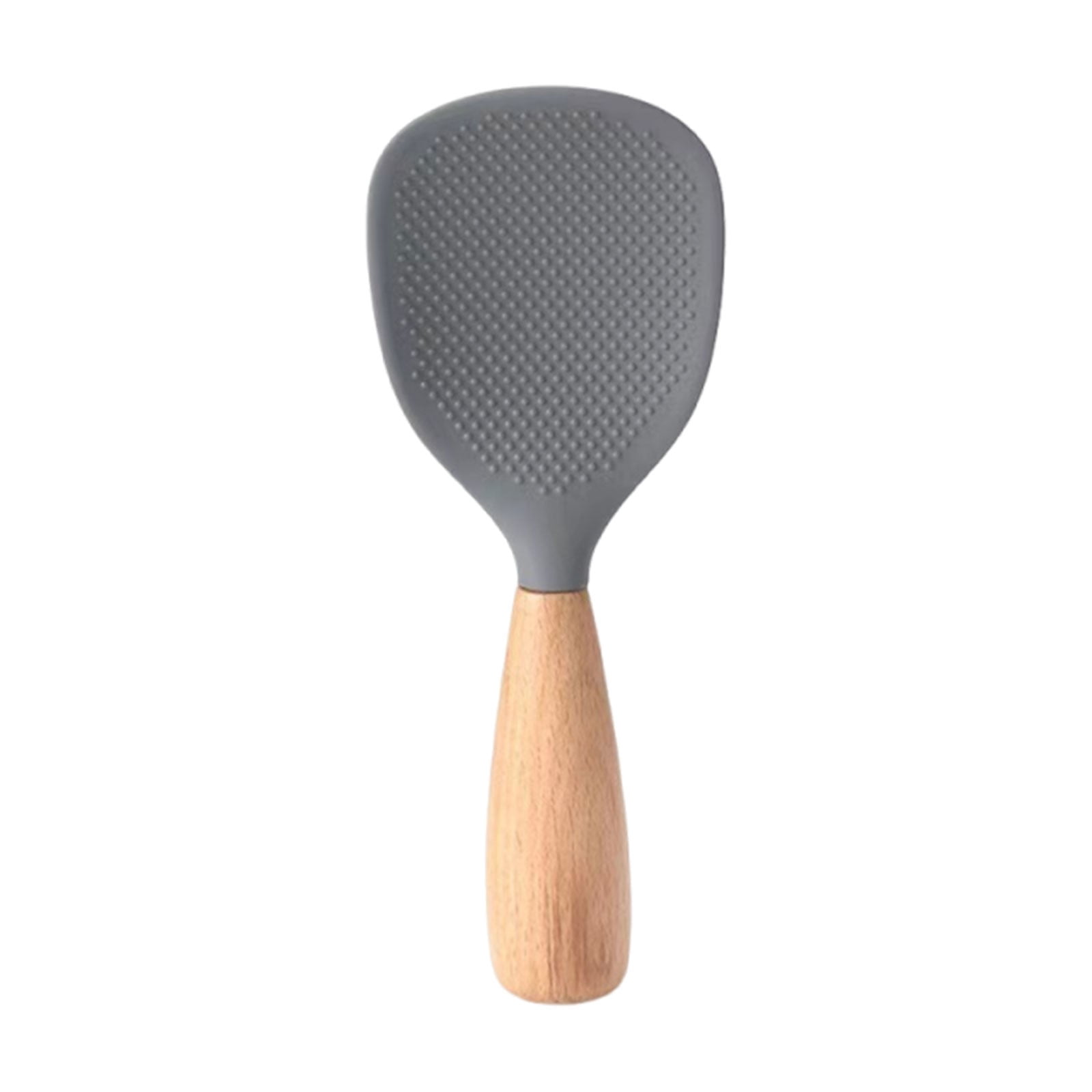Piwvid Short Wooden Handle Silicone Spatula, Multifunction Spatula ...