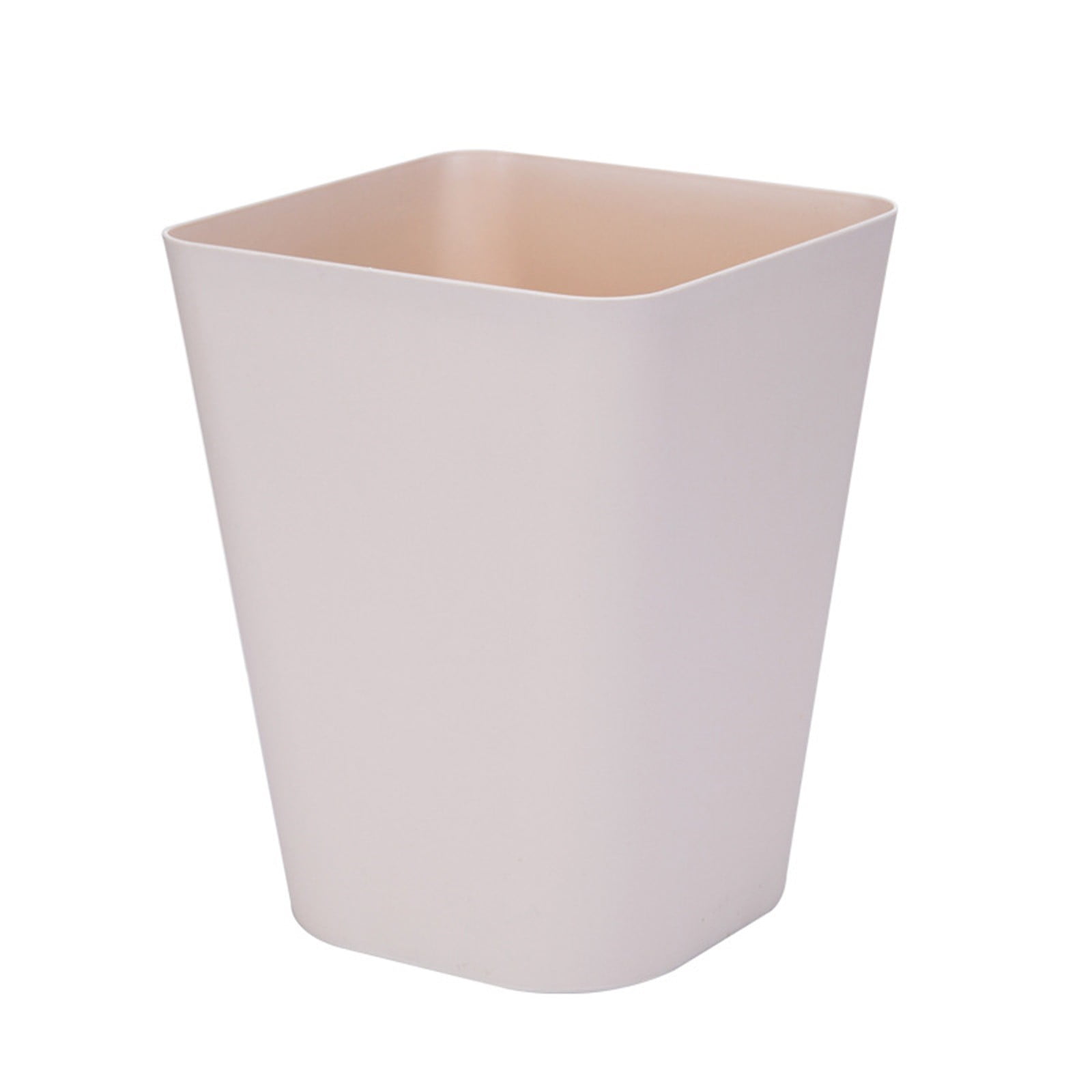 Piwvid Trash Wastebasket Without Lid, Fits Under Desk, Small, Narrow ...