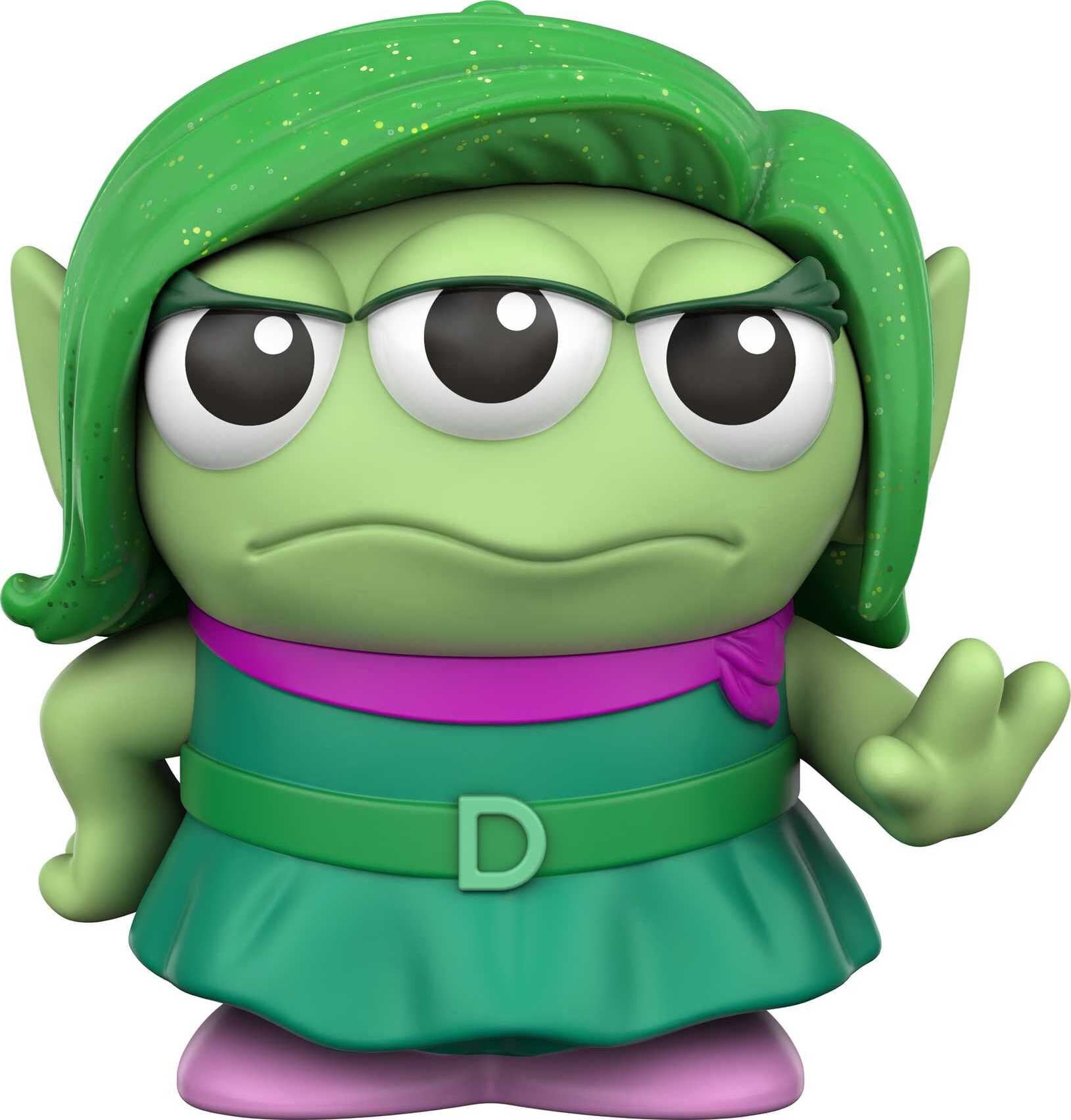 Pixar Alien Remix Disgust Figure, Disney Pixar Toy Story & Inside Out ...
