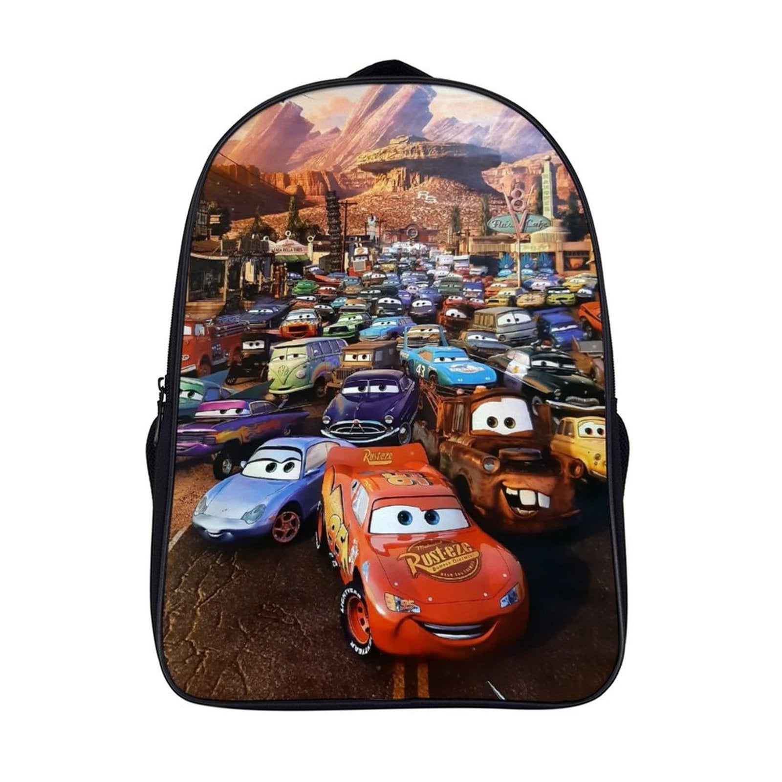 Pixar Cars Backpacks 16 Inch Lightweight Bookbags Casual Daypack For ...