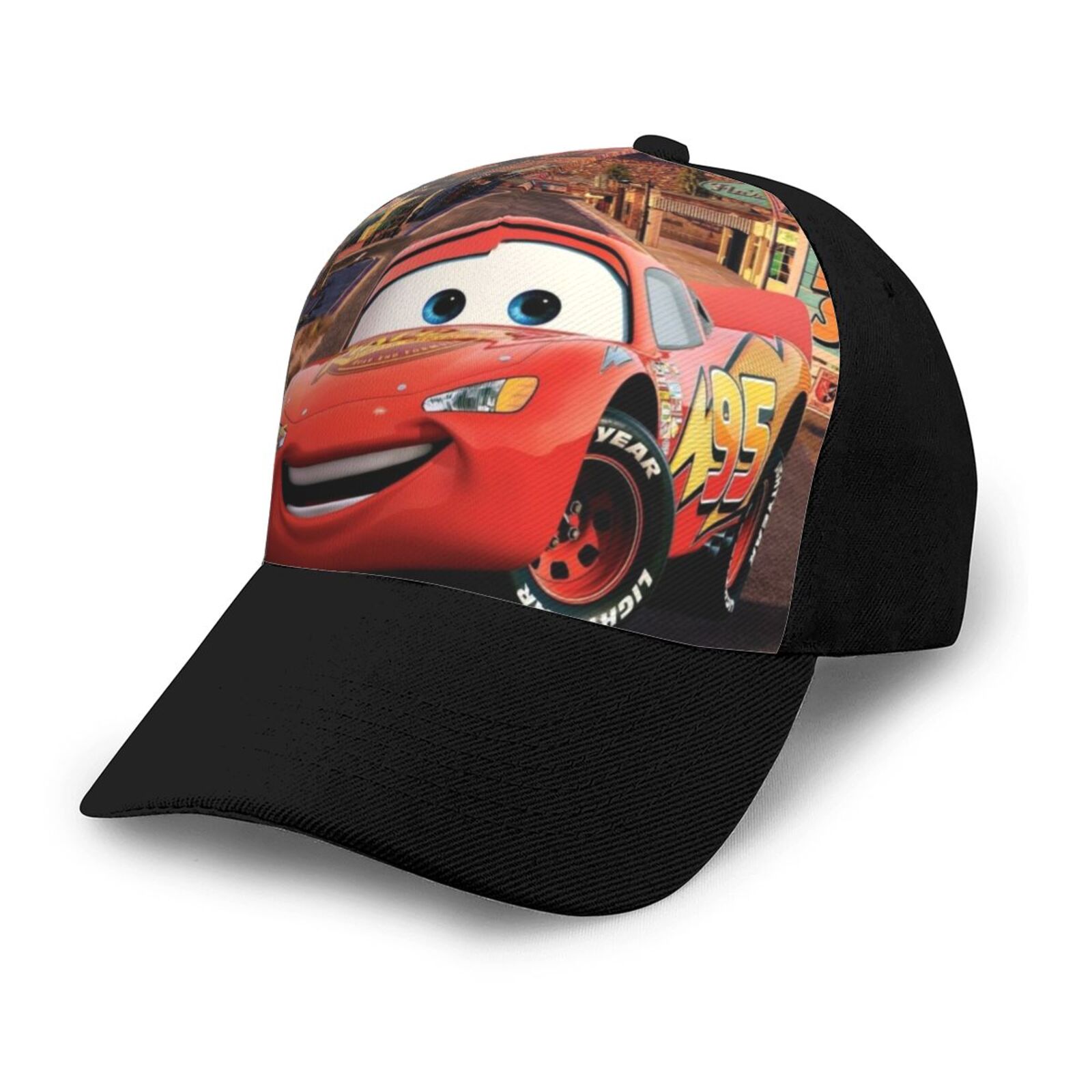 Pixar Cars Baseball Cap Golf Dad Hat Adjustable Low Profile Cotton Hat ...