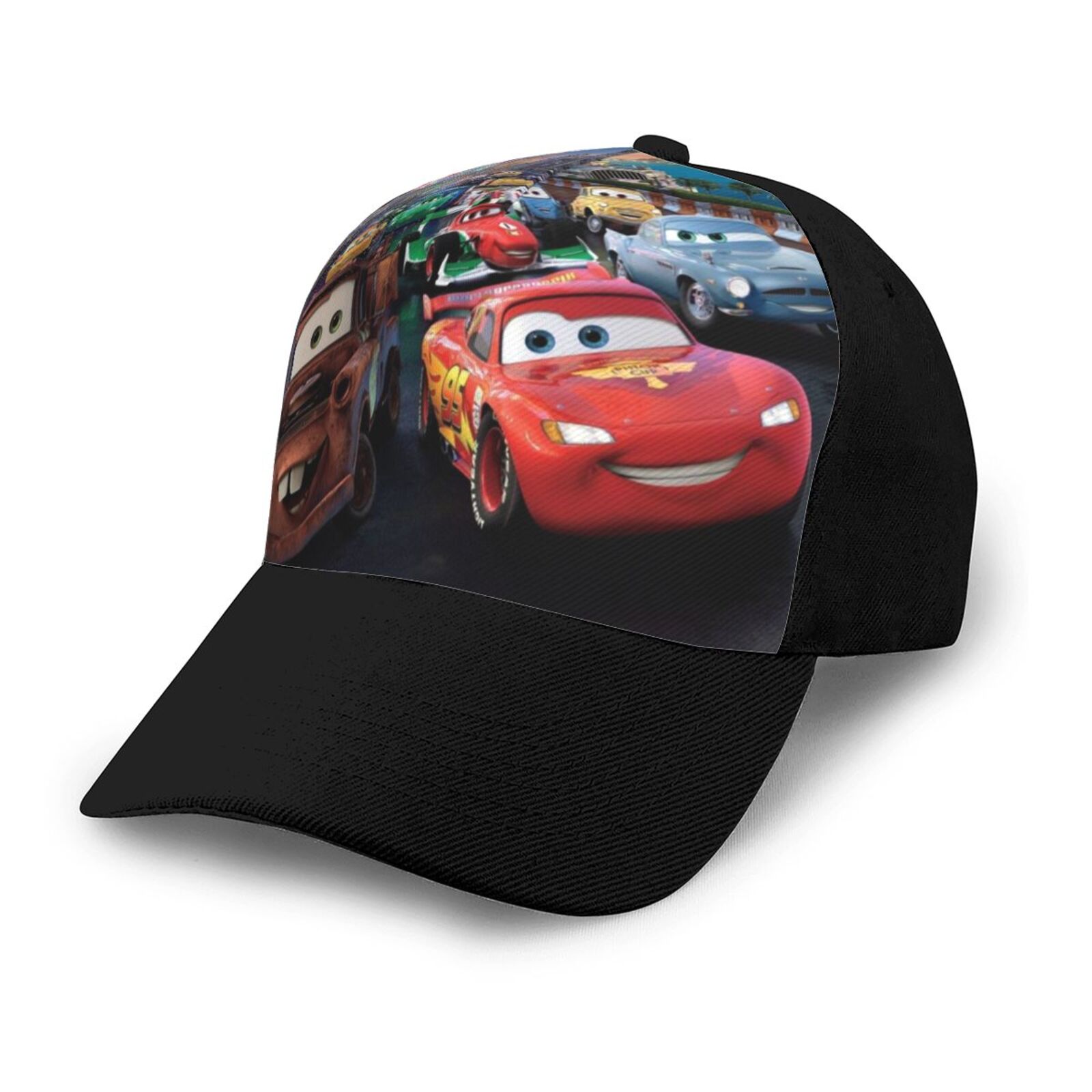 Pixar Cars Baseball Cap Golf Dad Hat Adjustable Low Profile Cotton Hat ...