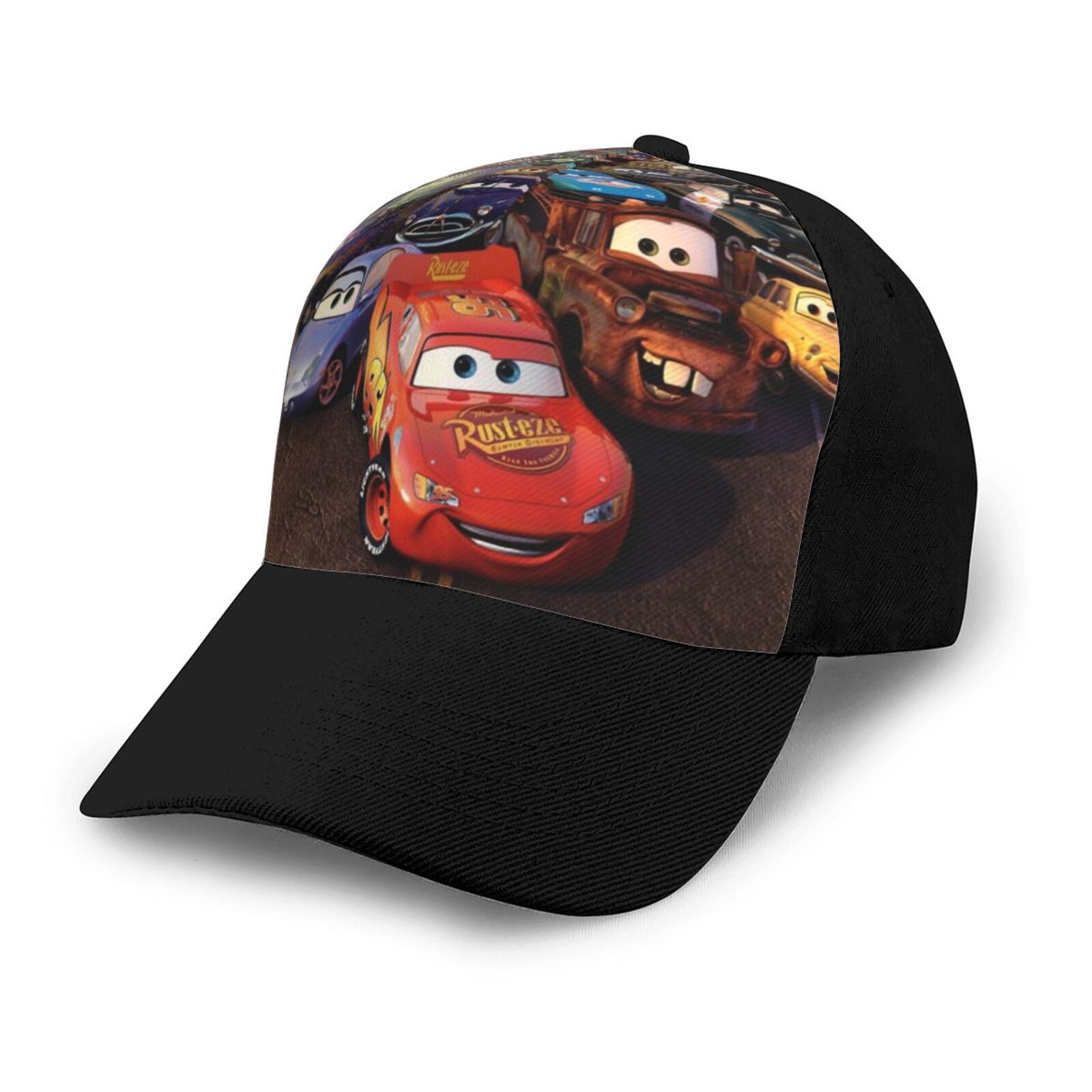 Pixar Cars Baseball Cap Golf Dad Hat Adjustable Low Profile Cotton Hat ...