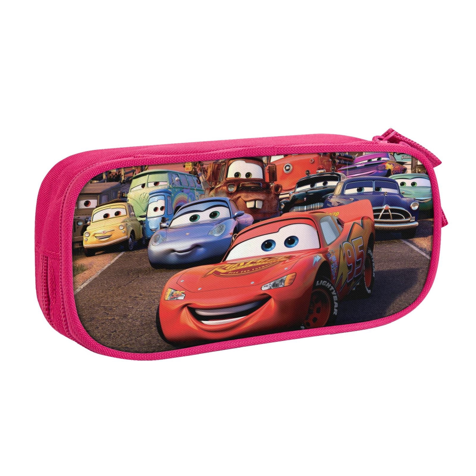 Pixar Cars Big Capacity Pencil Case Bag with Zipper, Aesthetic Pencil ...