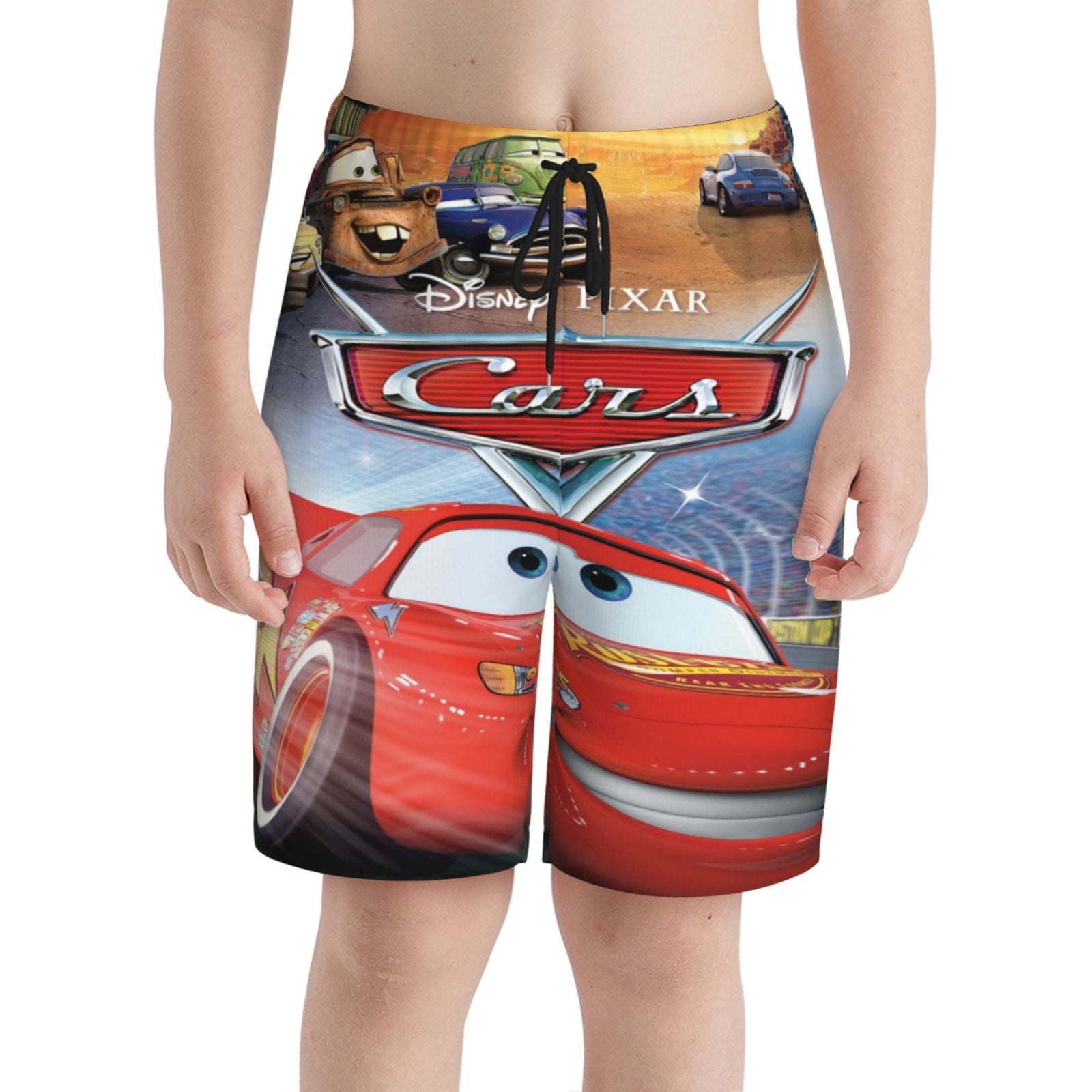 Pixar Cars Boy'S Swim Trunks Quick Dry Board Shorts Kids Beach Swim ...