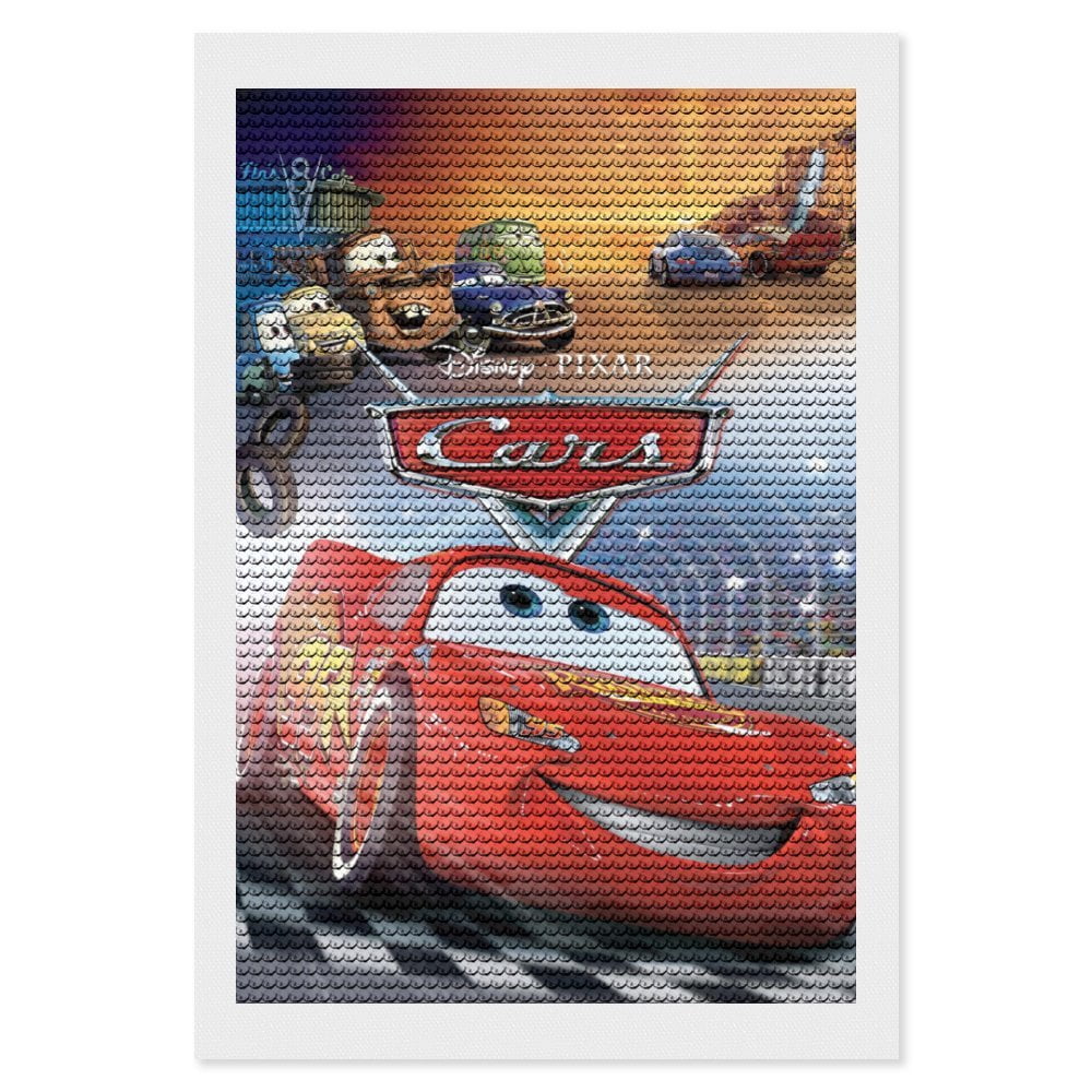 Pixar Cars Diamond Art Kits for Adults Beginners Round 5D Paint with ...