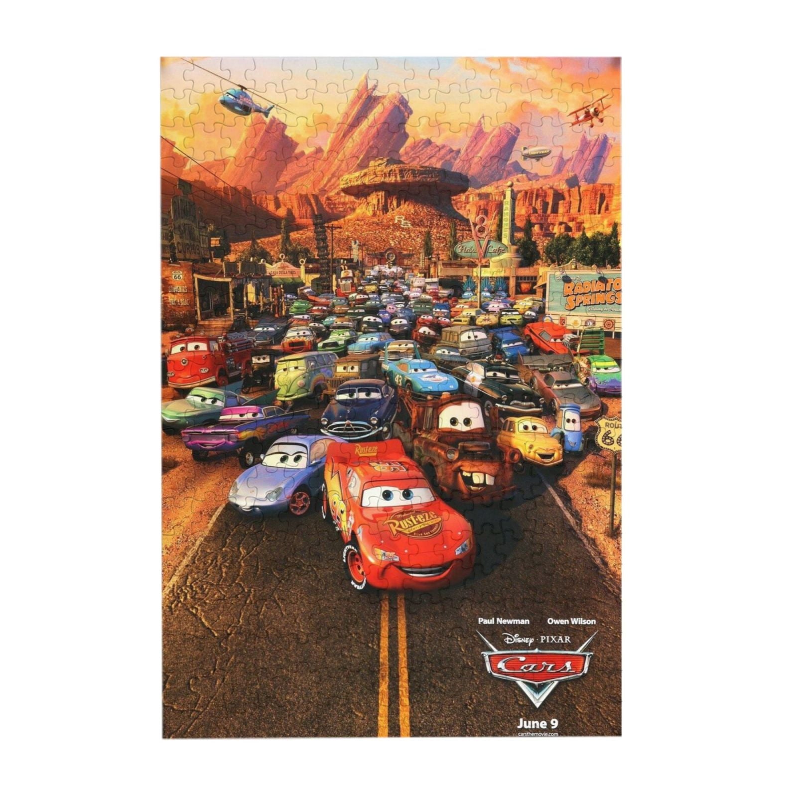 Pixar Cars Jigsaw Puzzle For Adults - 300 Piece Puzzle For Kids Boys ...