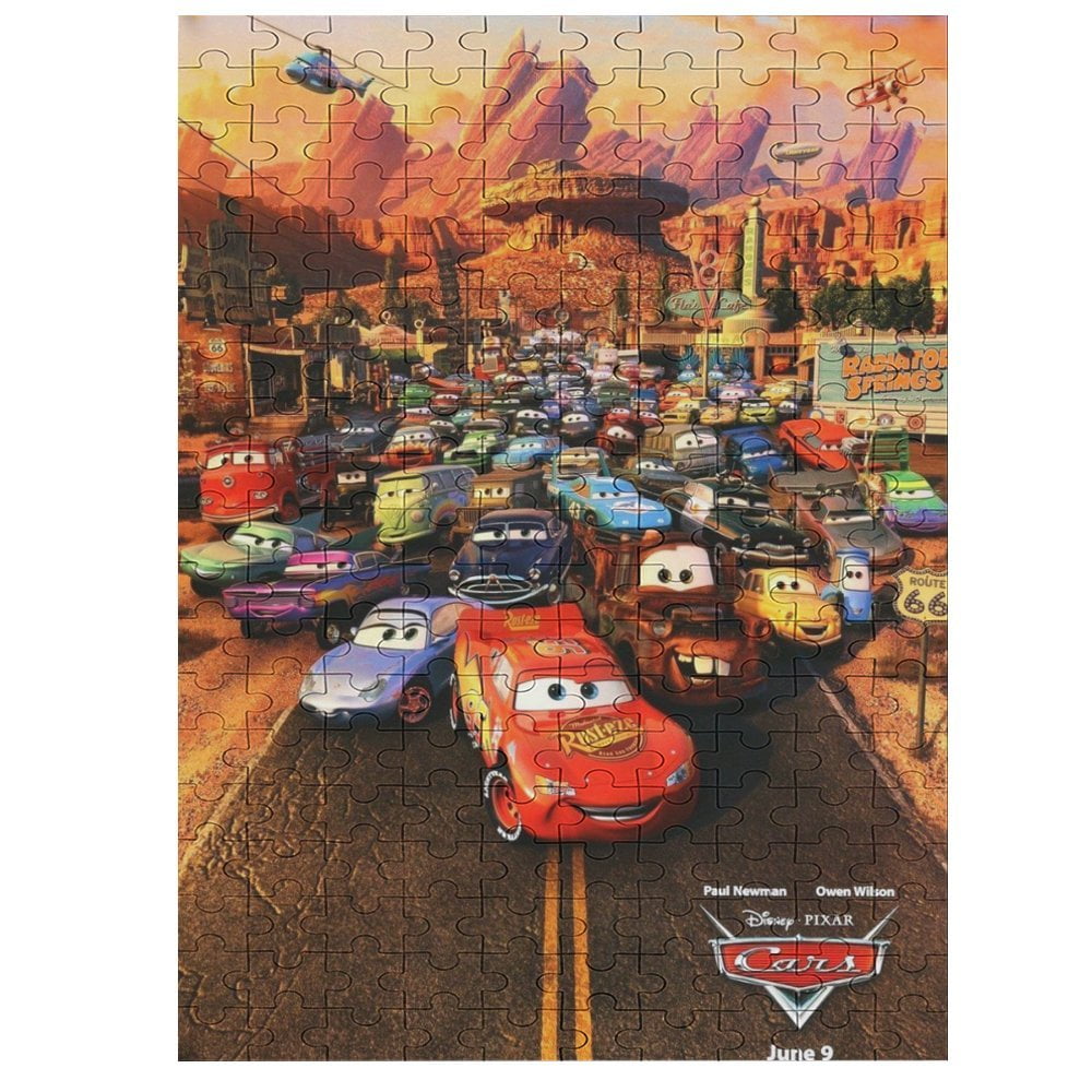 Pixar Cars Jigsaw Puzzle for Adults - 200 Piece Puzzle for Kids Boys ...