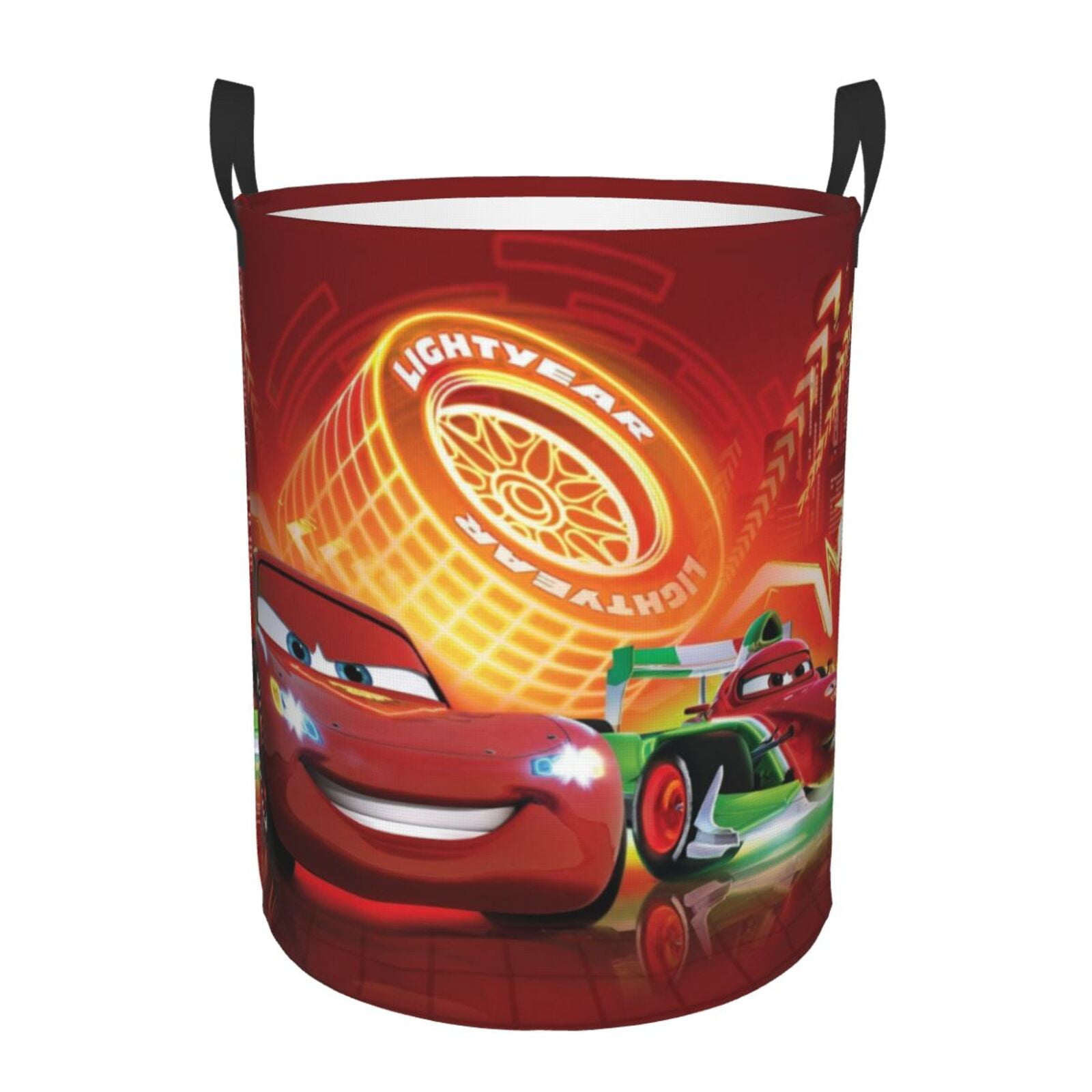 Pixar Cars Large Laundry Hamper, Collapsible Laundry Basket With ...