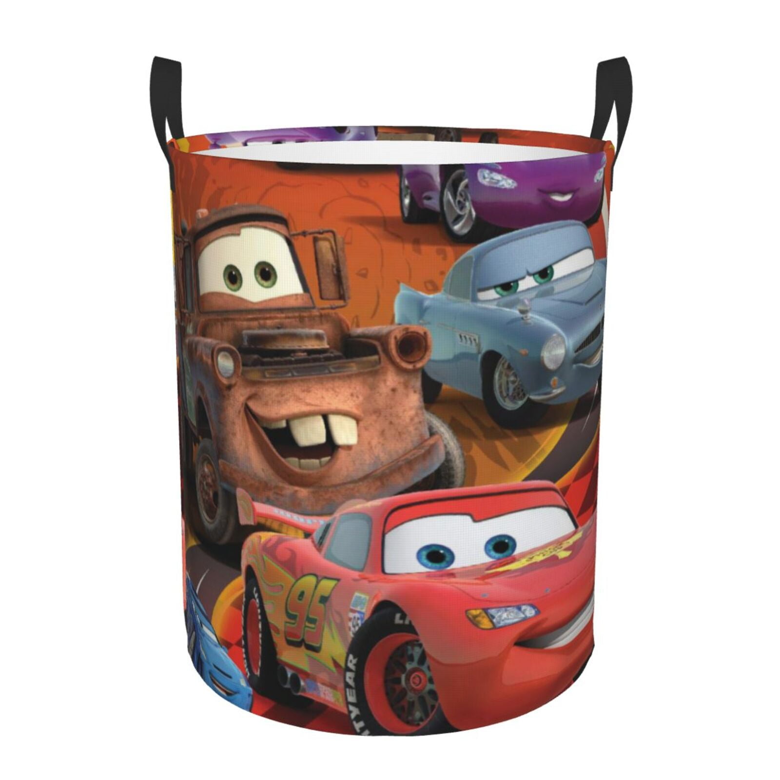 Pixar Cars Large Laundry Hamper, Collapsible Laundry Basket With ...