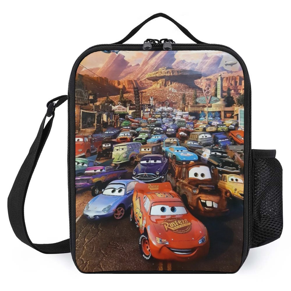 Pixar Cars Lunch Bag, Insulated Lunch Tote for Women Men Large Lunch ...