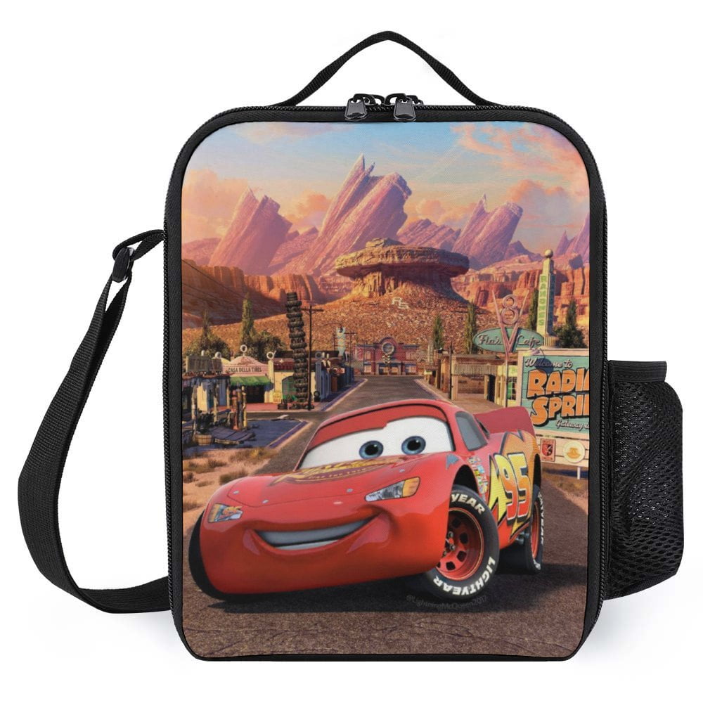 Pixar Cars Lunch Bag, Insulated Lunch Tote for Women Men Large Lunch ...