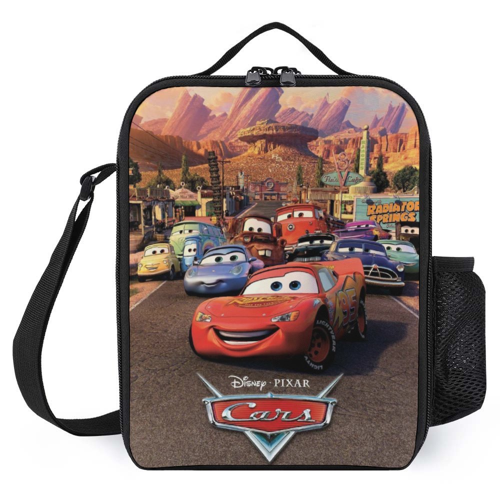 Pixar Cars Lunch Bag, Insulated Lunch Tote for Women Men Large Lunch ...