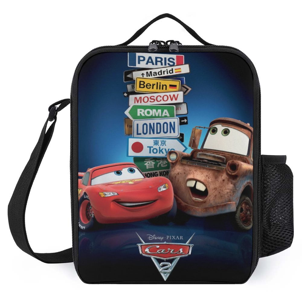 Pixar Cars Lunch Bag, Insulated Lunch Tote for Women Men Large Lunch ...