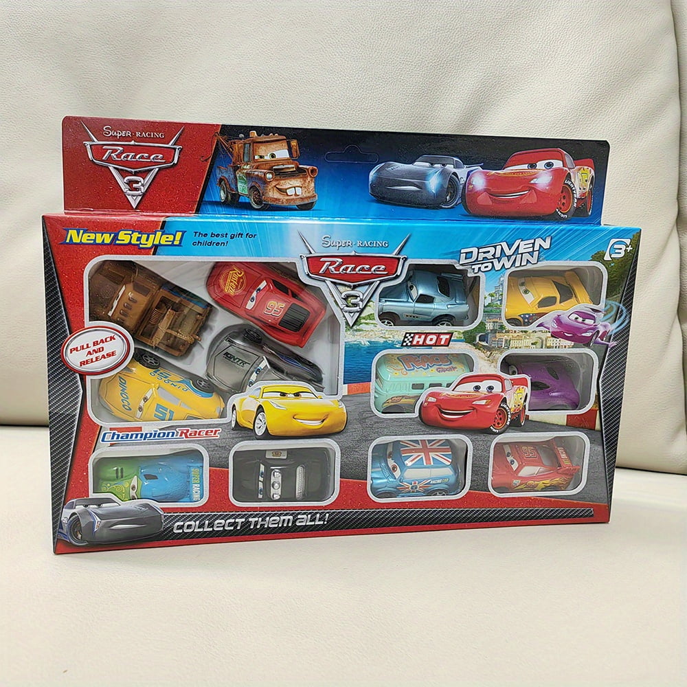 [Pixar Cars Set] Pixar Cars 12pcs Set Featuring Lightning Mcqueen ...