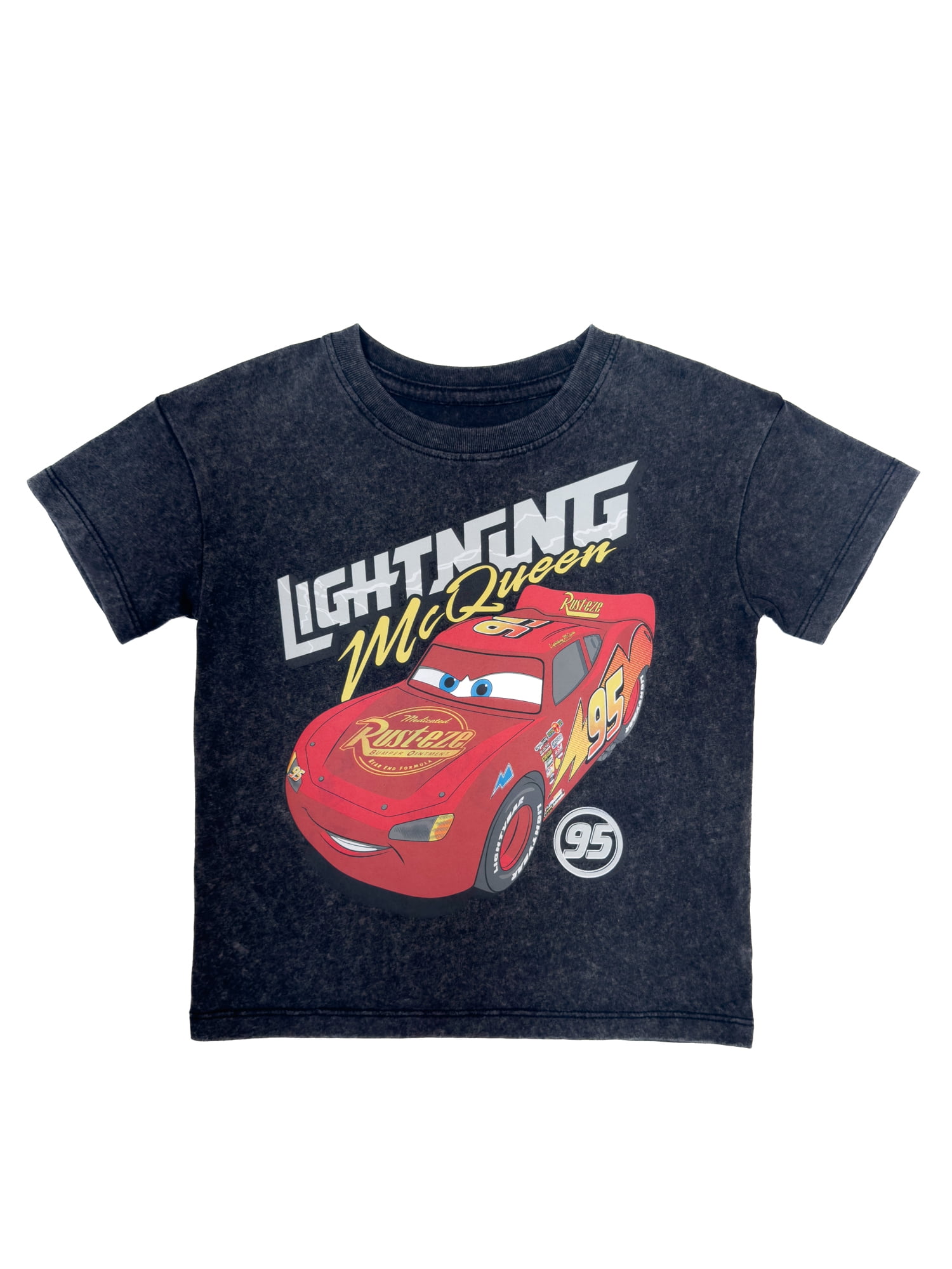 Disney Pixar Cars Toddler Graphic Crewneck Tee with Short Sleeves ...