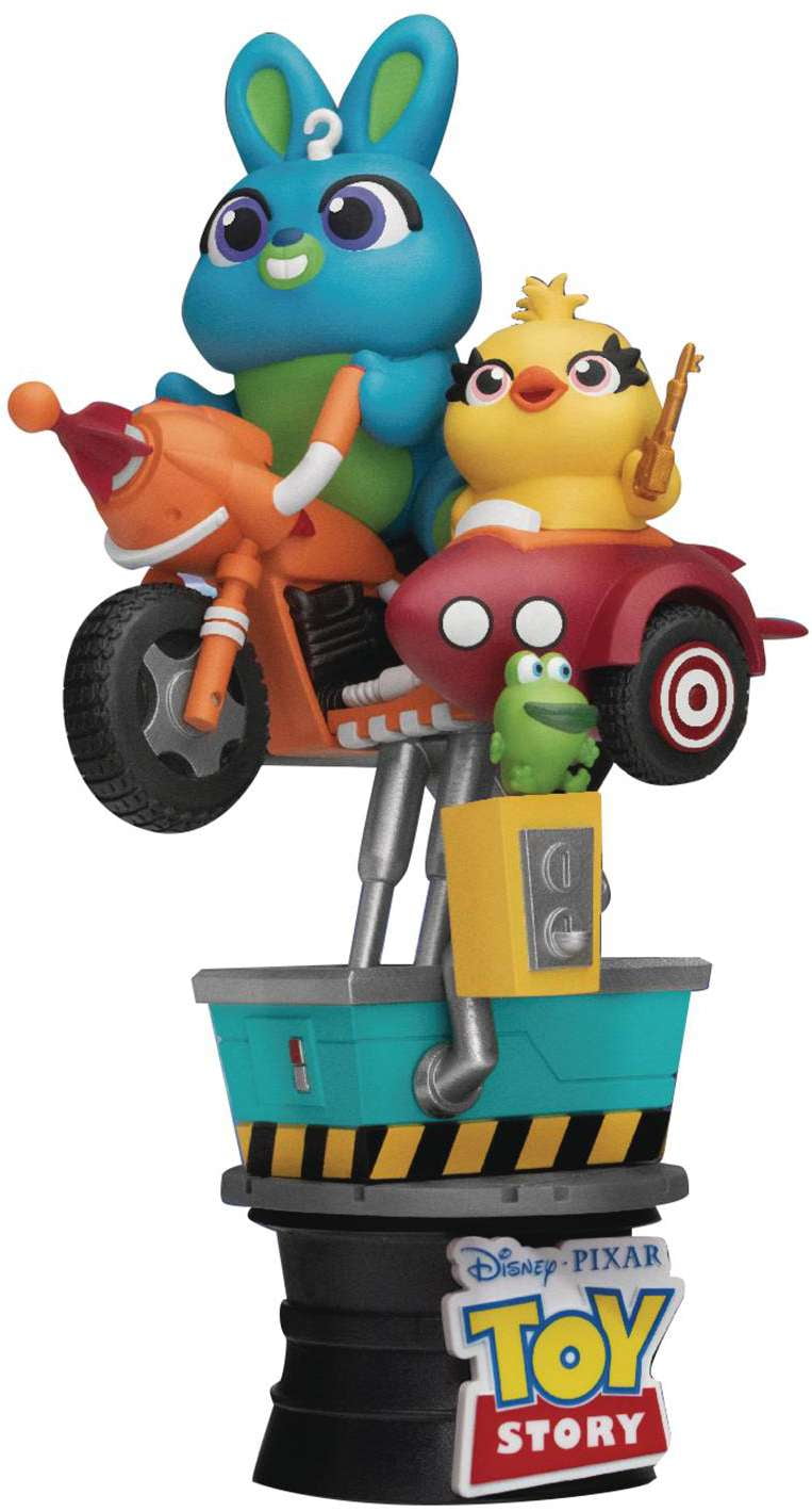 Pixar D-Stage Bunny & Ducky Coin Ride Diorama Statue - Walmart.com